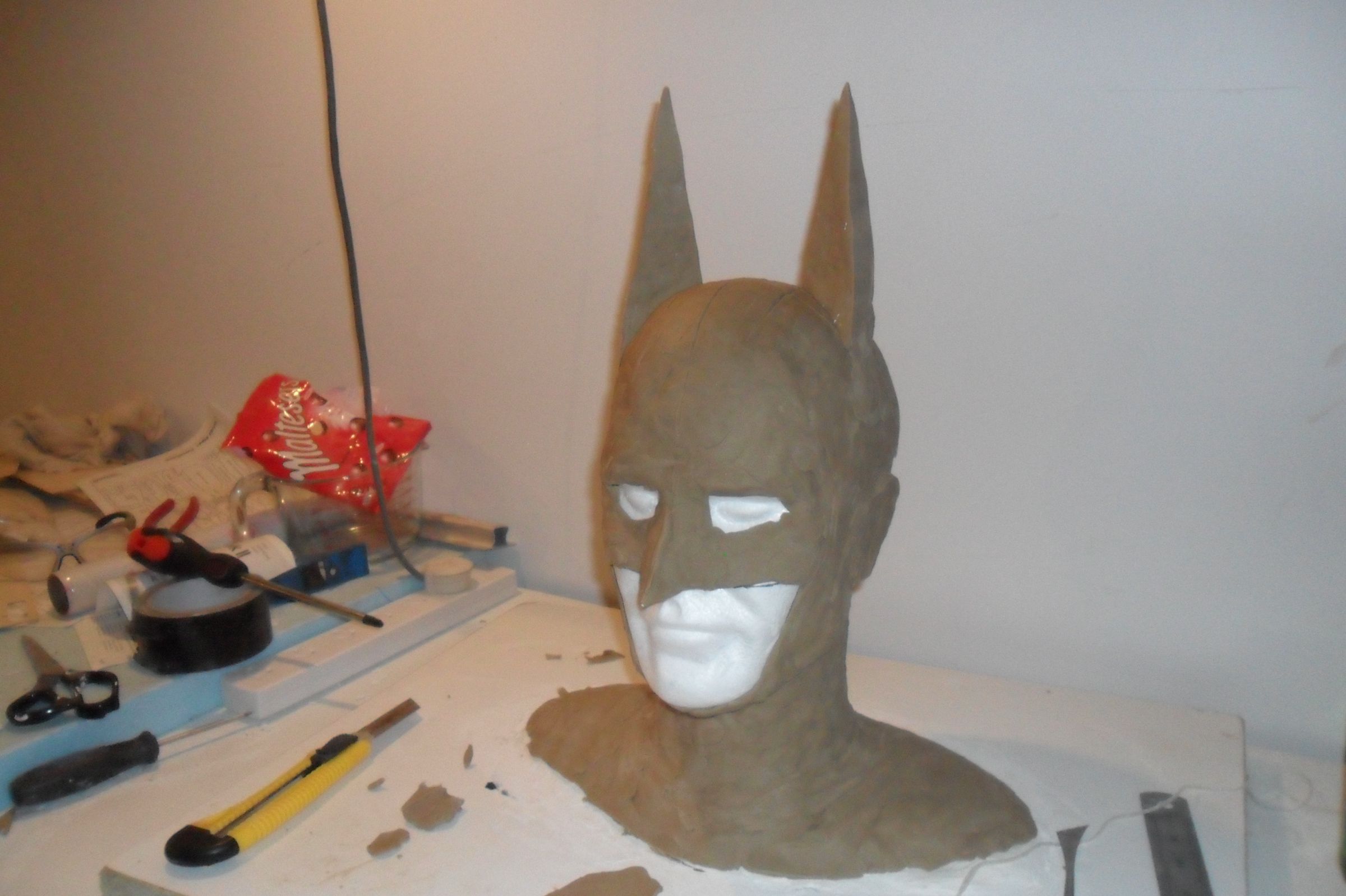 Make Your Own Arkham Batman Cowl : 13 Steps - Instructables