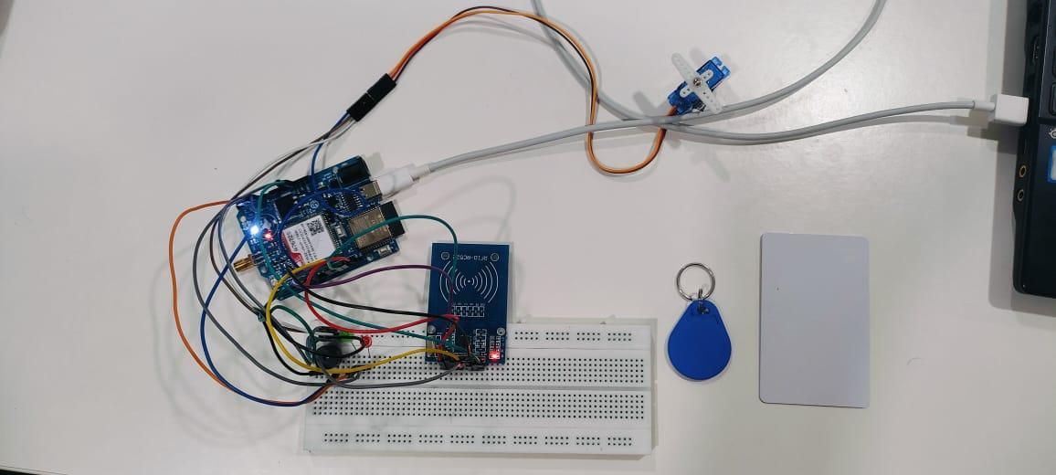 SMART HOME LOCK USING RFID AND OTP WITH BHARAT PI : 7 Steps - Instructables