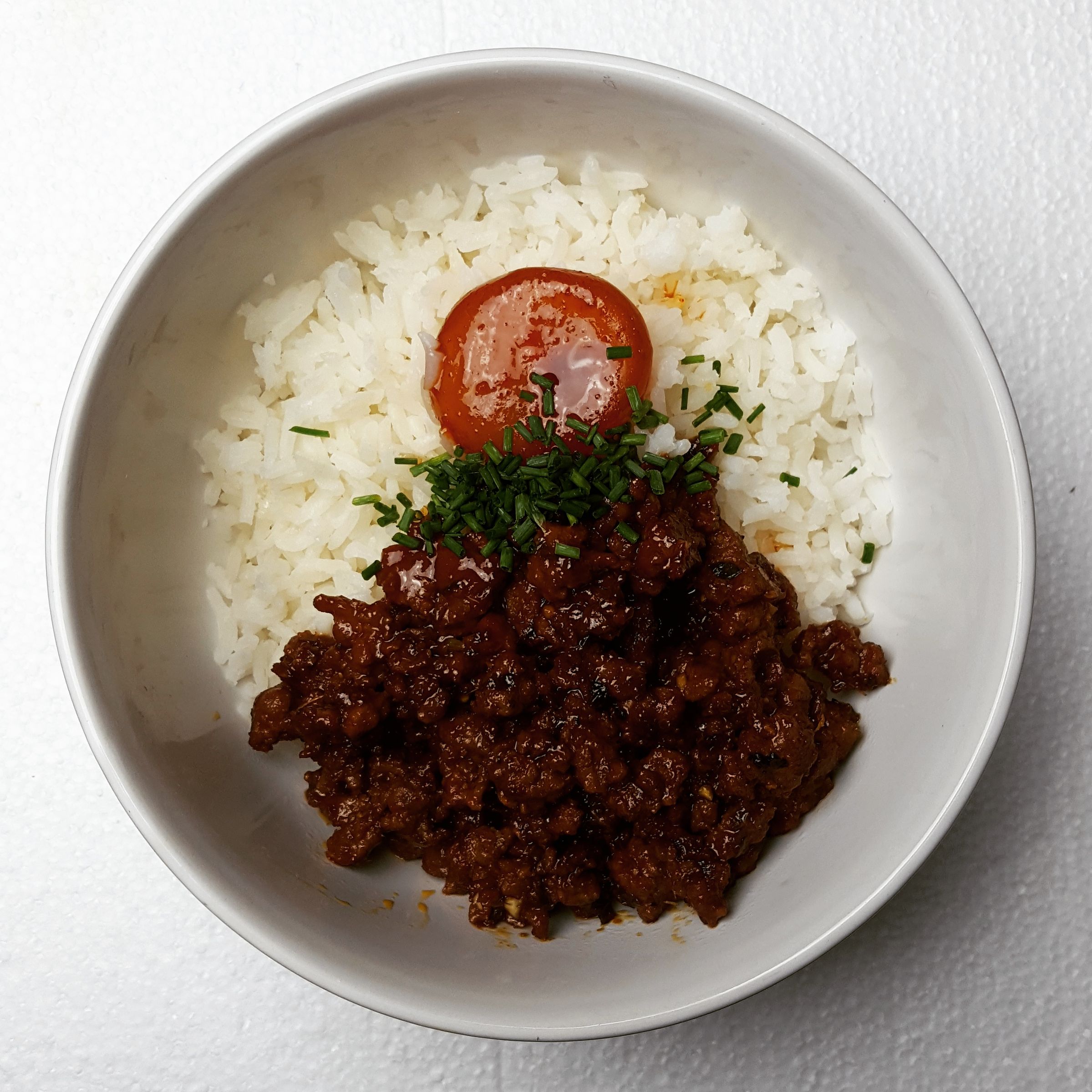 Spicy Beef & Cured Yolk Rice Bowl : 12 Steps (with Pictures ...