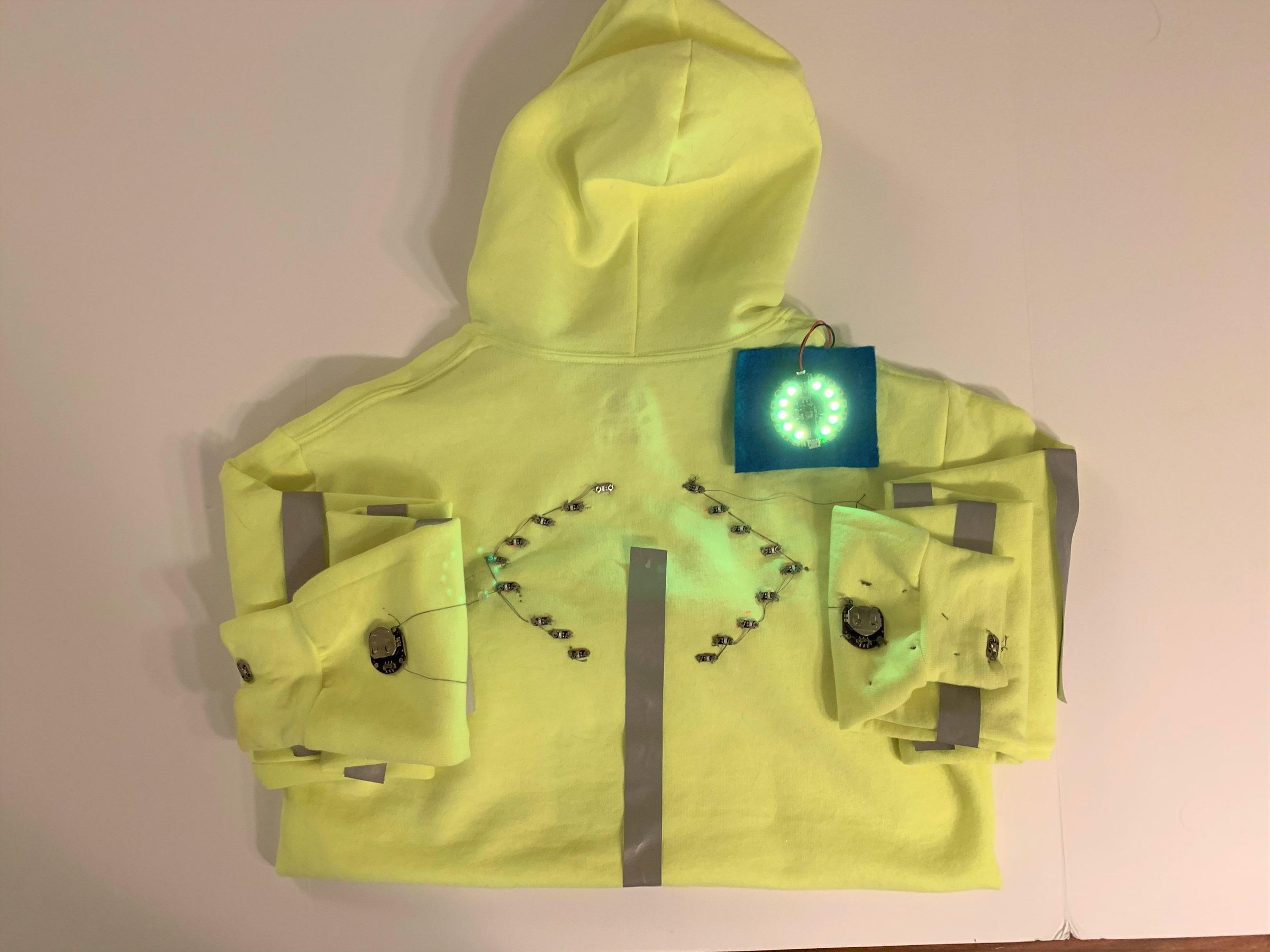 VizVest: the High Visibility Vest Using a Circuit Playground Express ...