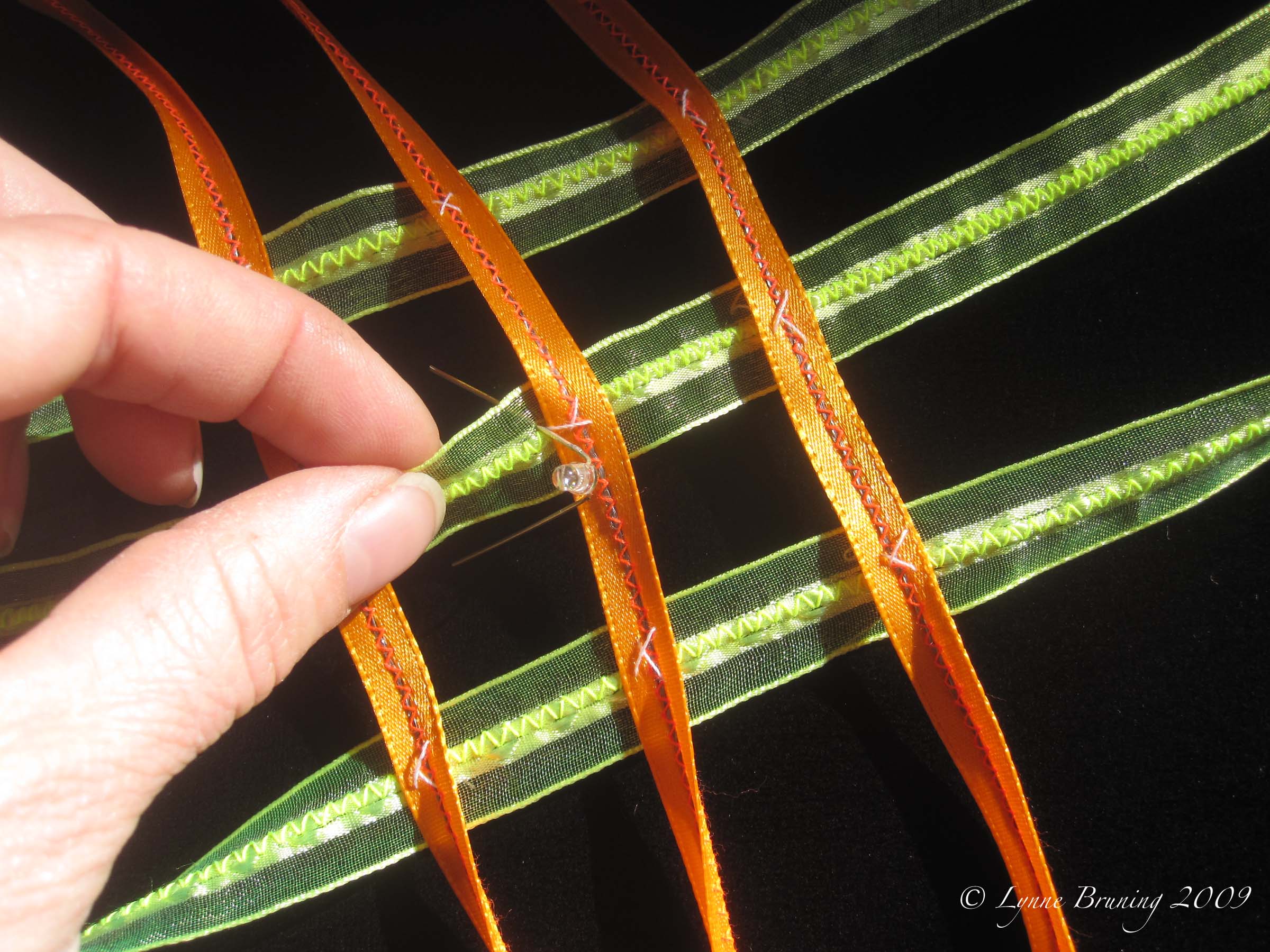Flexible LED ETextile Ribbon Array : 6 Steps (with Pictures ...