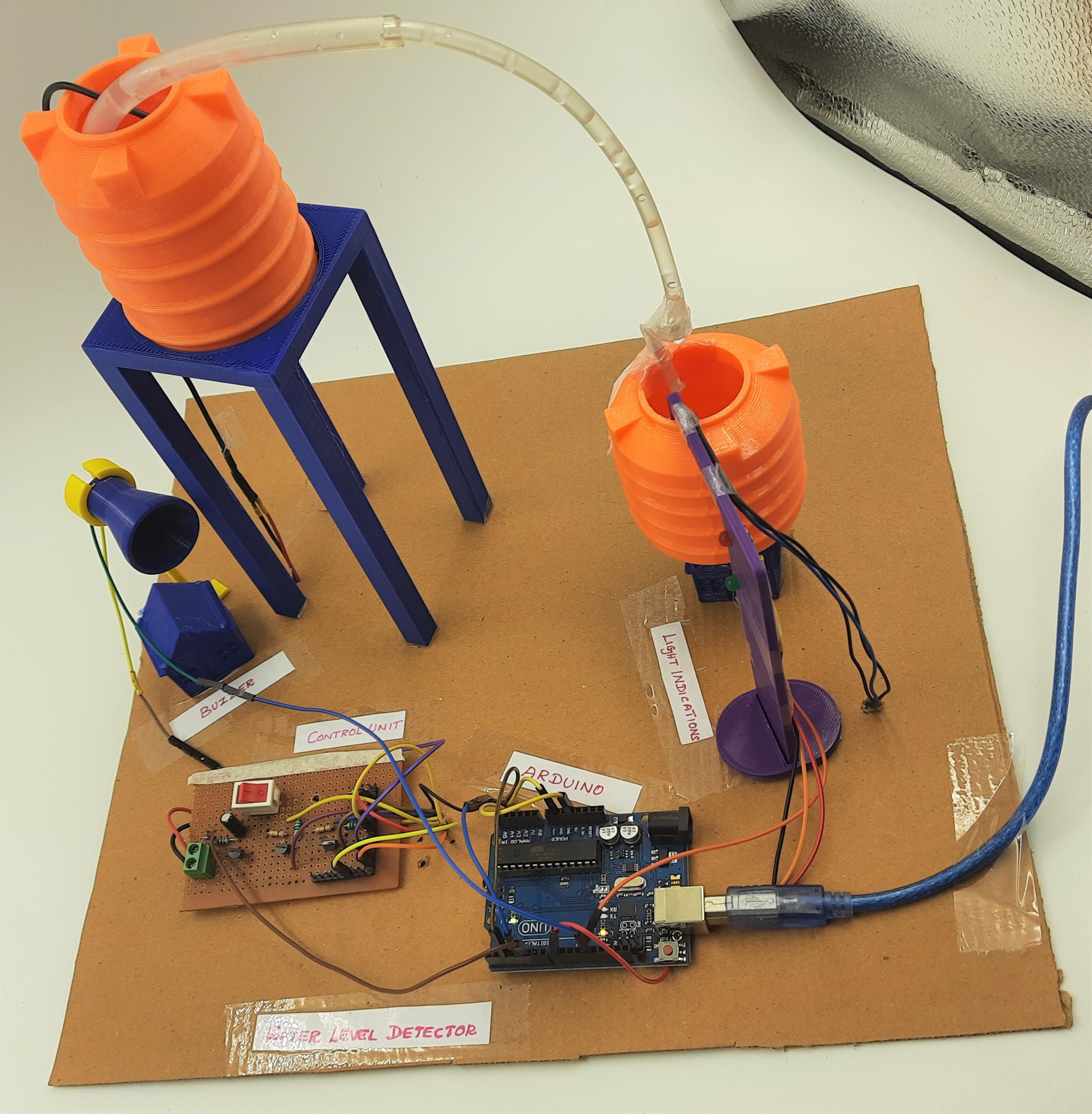Microcontroller Based Water Level Controller With Water Level ...