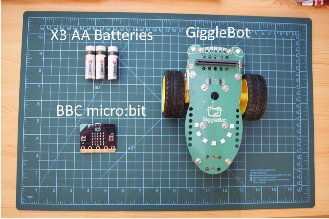 GiggleBot Line Follower Using Python : 5 Steps - Instructables