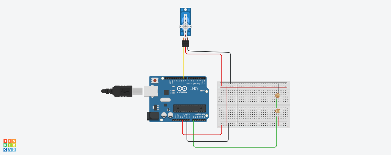 How to Make Sun Tracking Sunflower Robot Using Arduino : 5 Steps (with ...