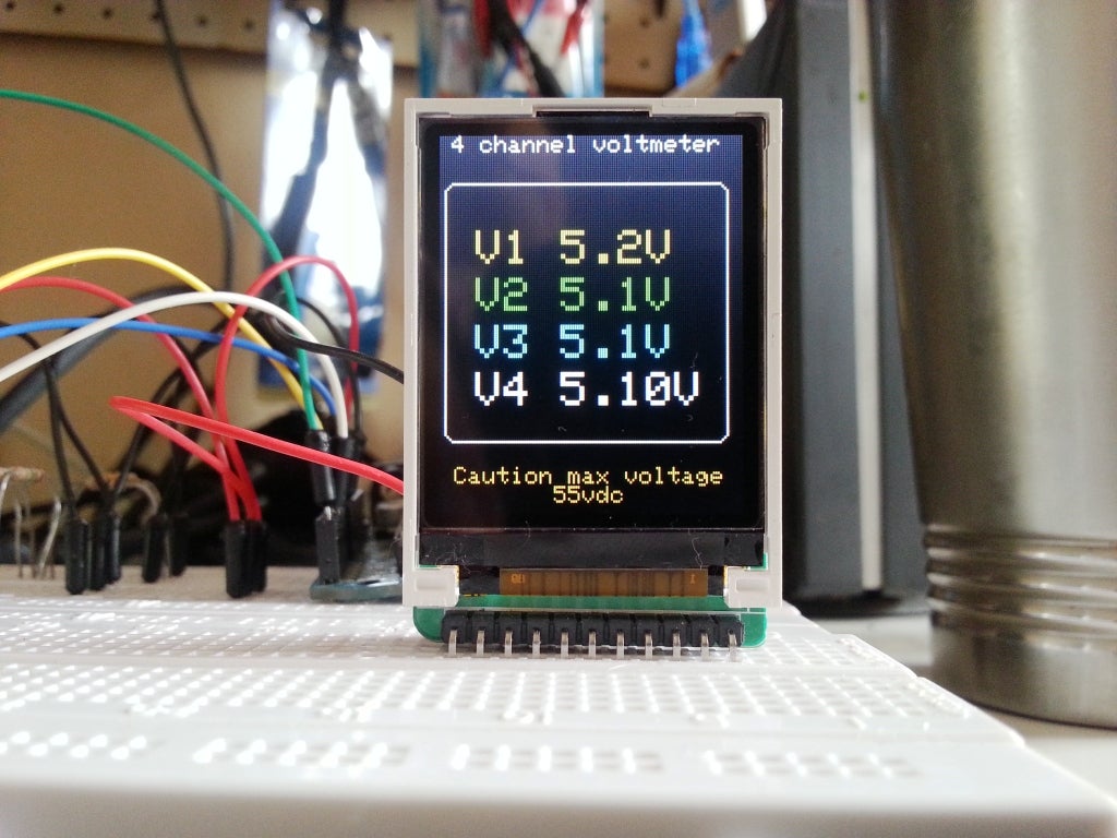 Make a Mini Arduino Programmable 4 Channel DC-DVM : 8 Steps - Instructables