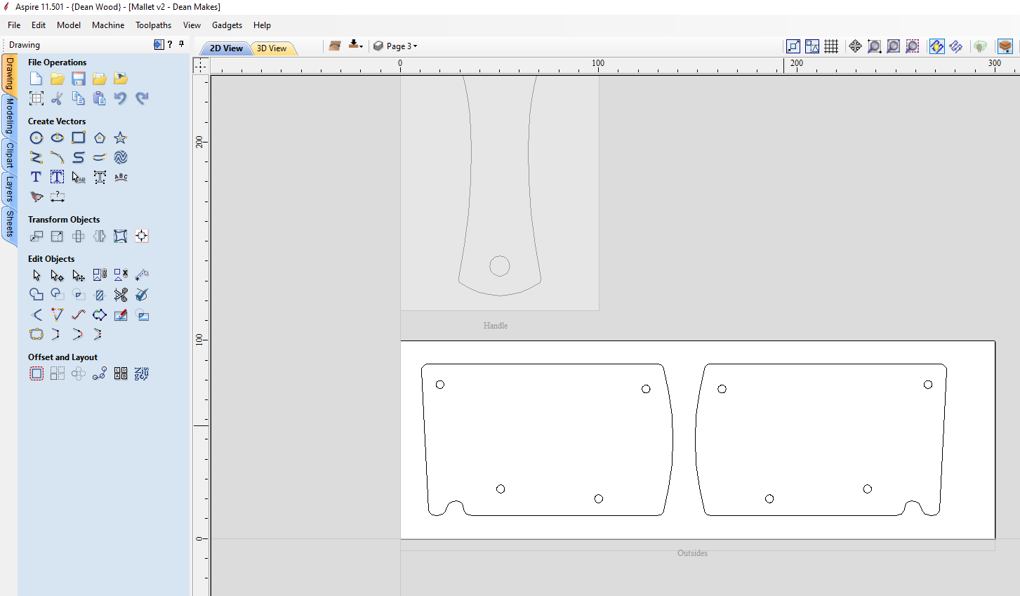 Creating a DIY Mallet With Phone Holder and Thumb Indentation in ...