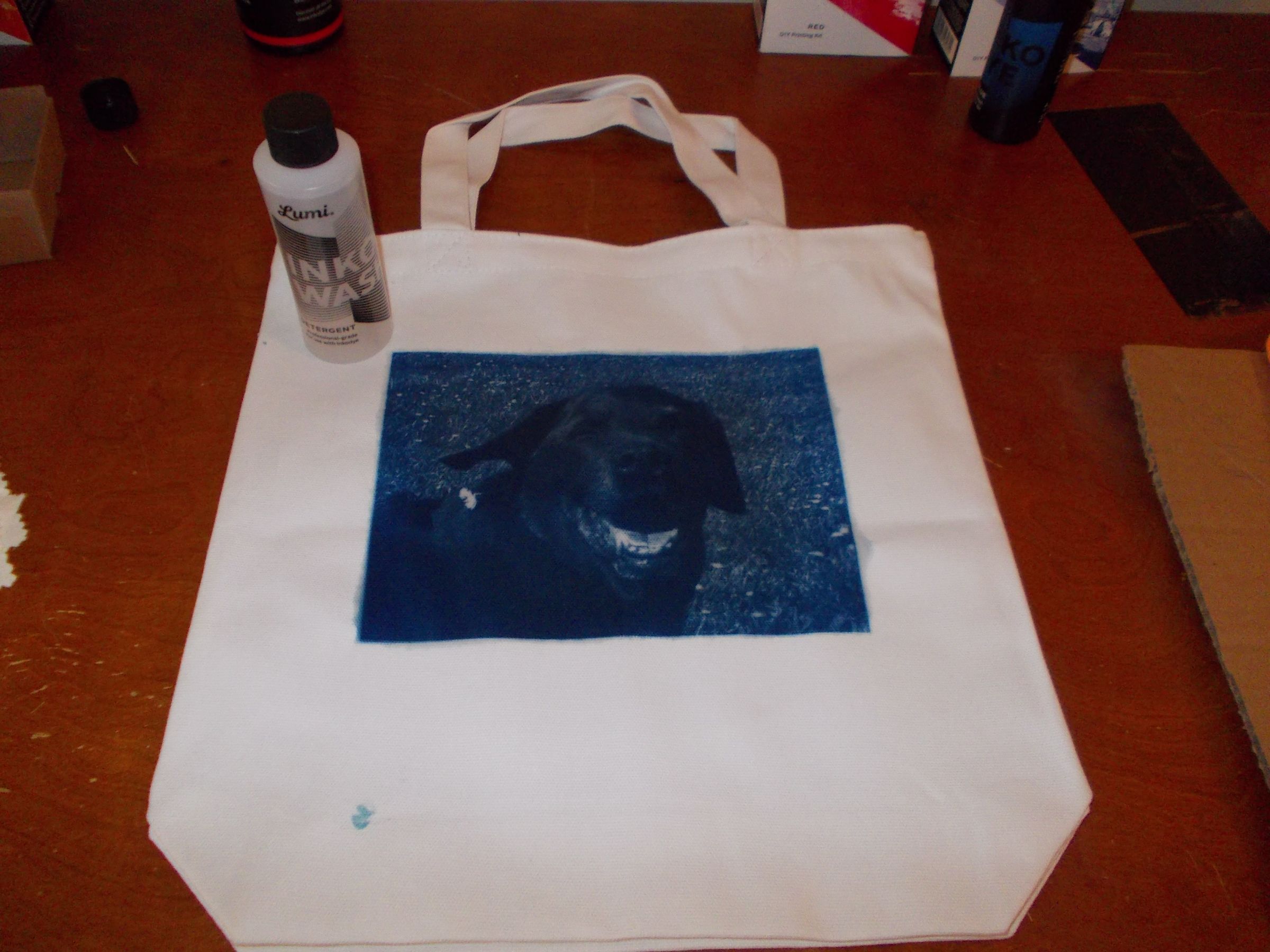 Lumi Inkodye Shopping Bag : 3 Steps - Instructables