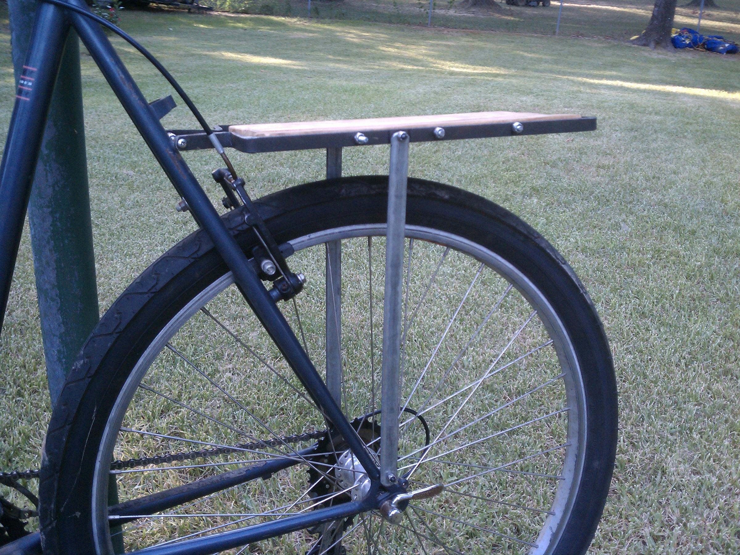 Steel and Wood Bicycle Cargo Rack : 7 Steps (with Pictures) - Instructables