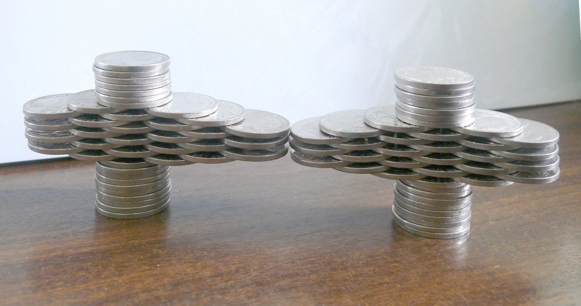 Coin Stacking - 3 Coin Span Bridge and More - Instructables