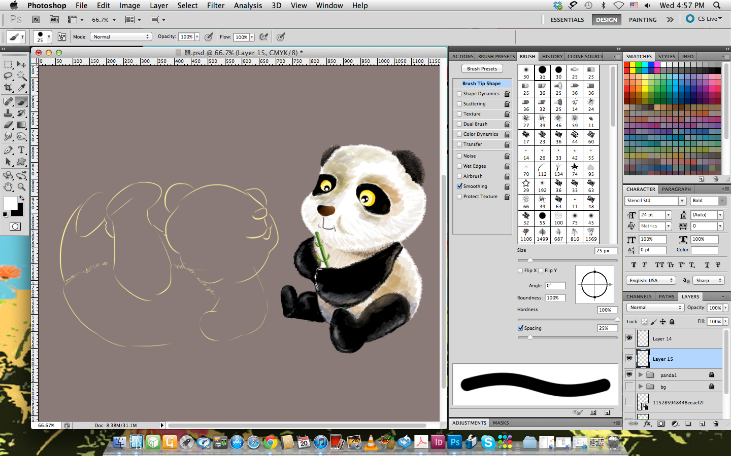 Drawing a Panda (PSD Steps) - Instructables