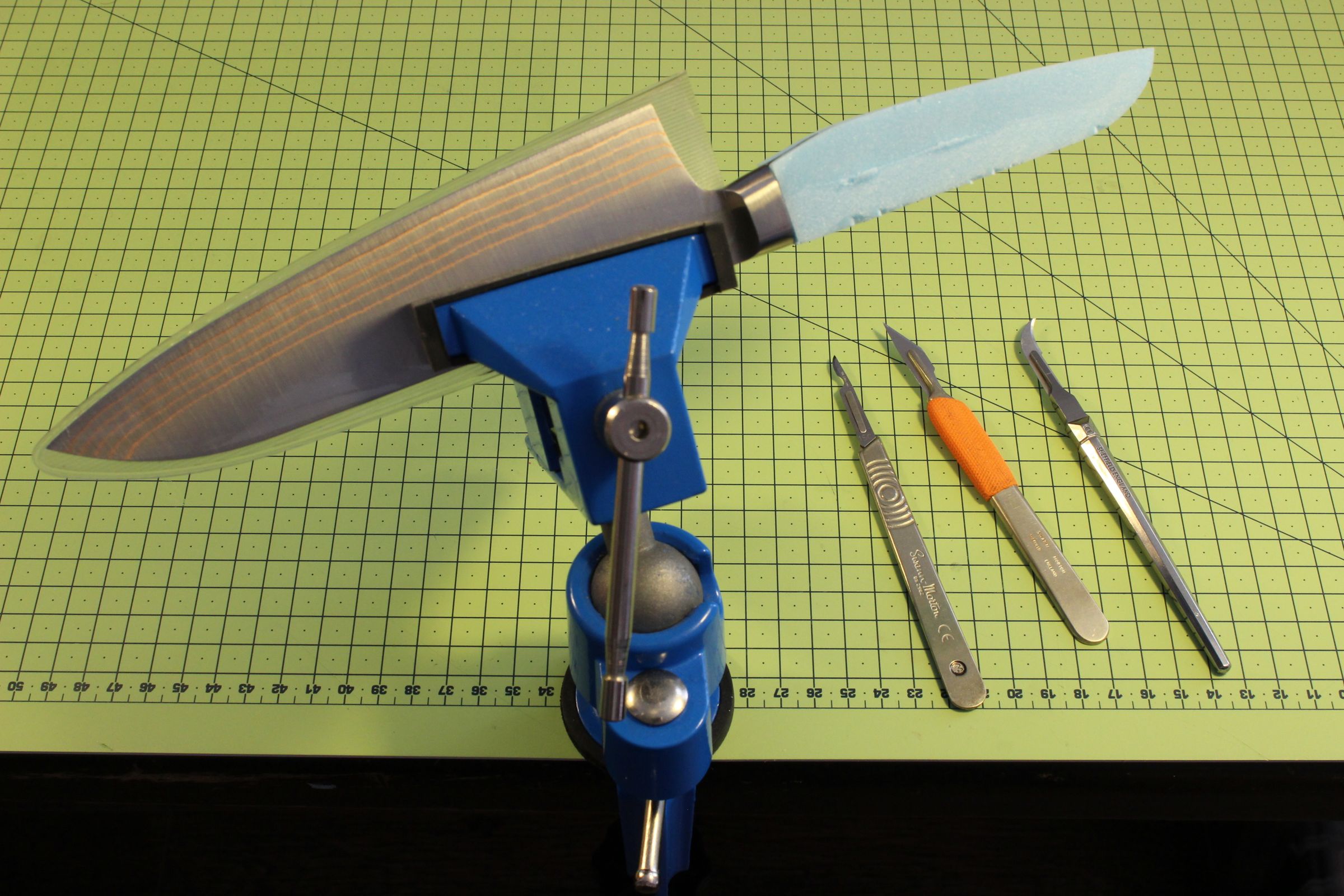 Designed by Touch: a Dual Polymer Knife Handle : 11 Steps (with ...