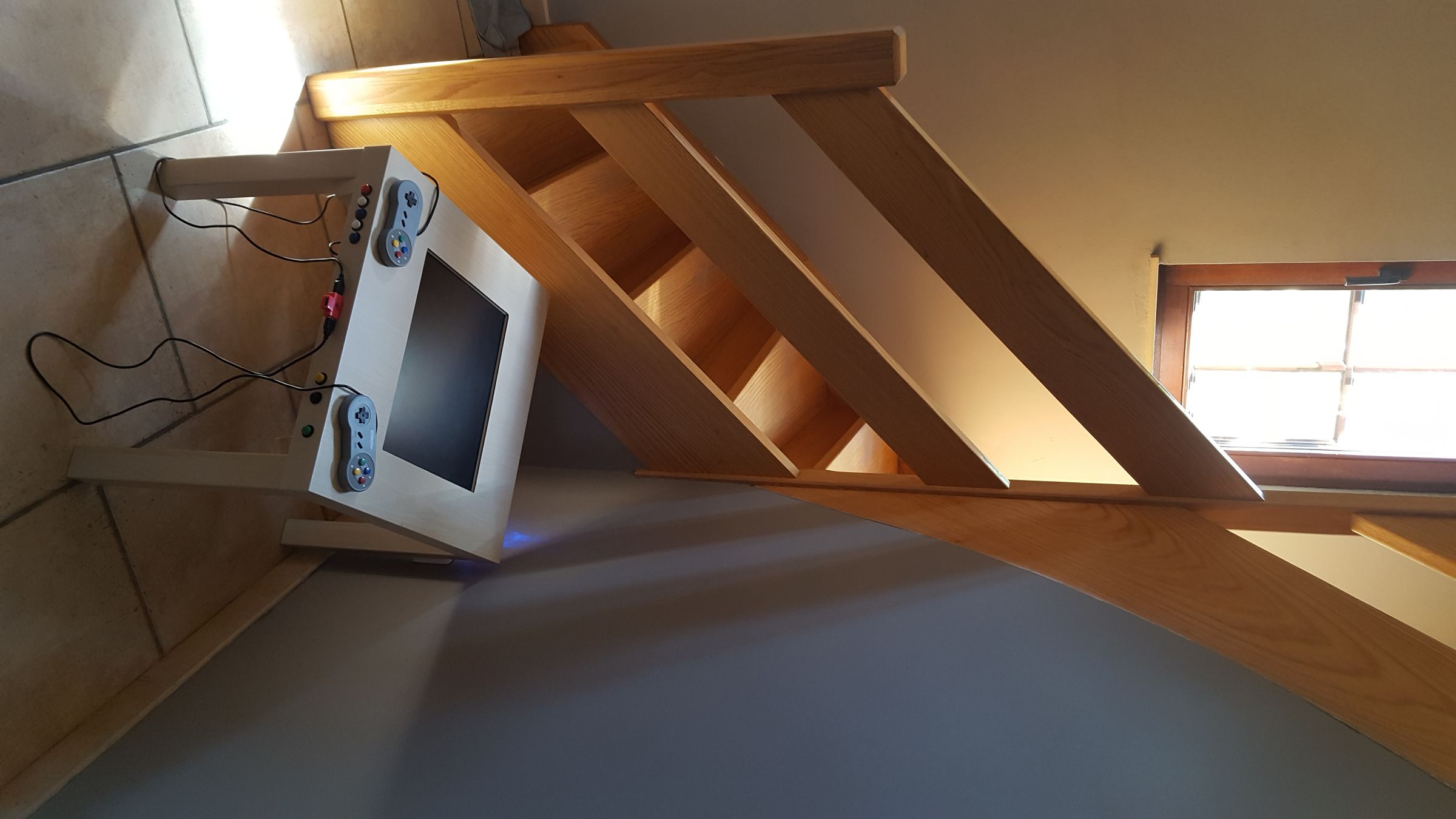 Cheap Retro Gaming Arcade Table With Integrated Display : 7 Steps (with ...
