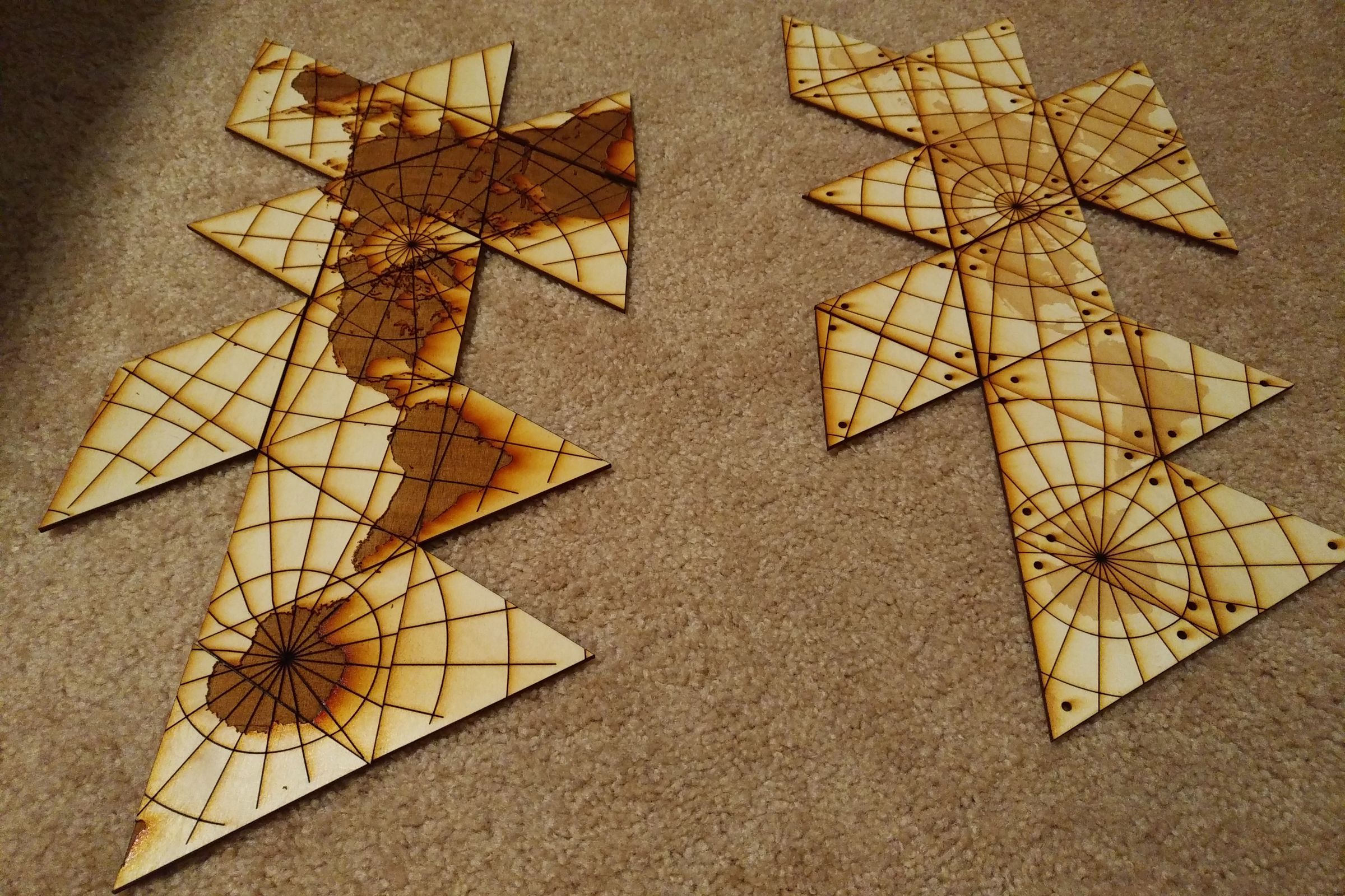 Folding Dymaxion Globe/Map : 4 Steps (with Pictures) - Instructables