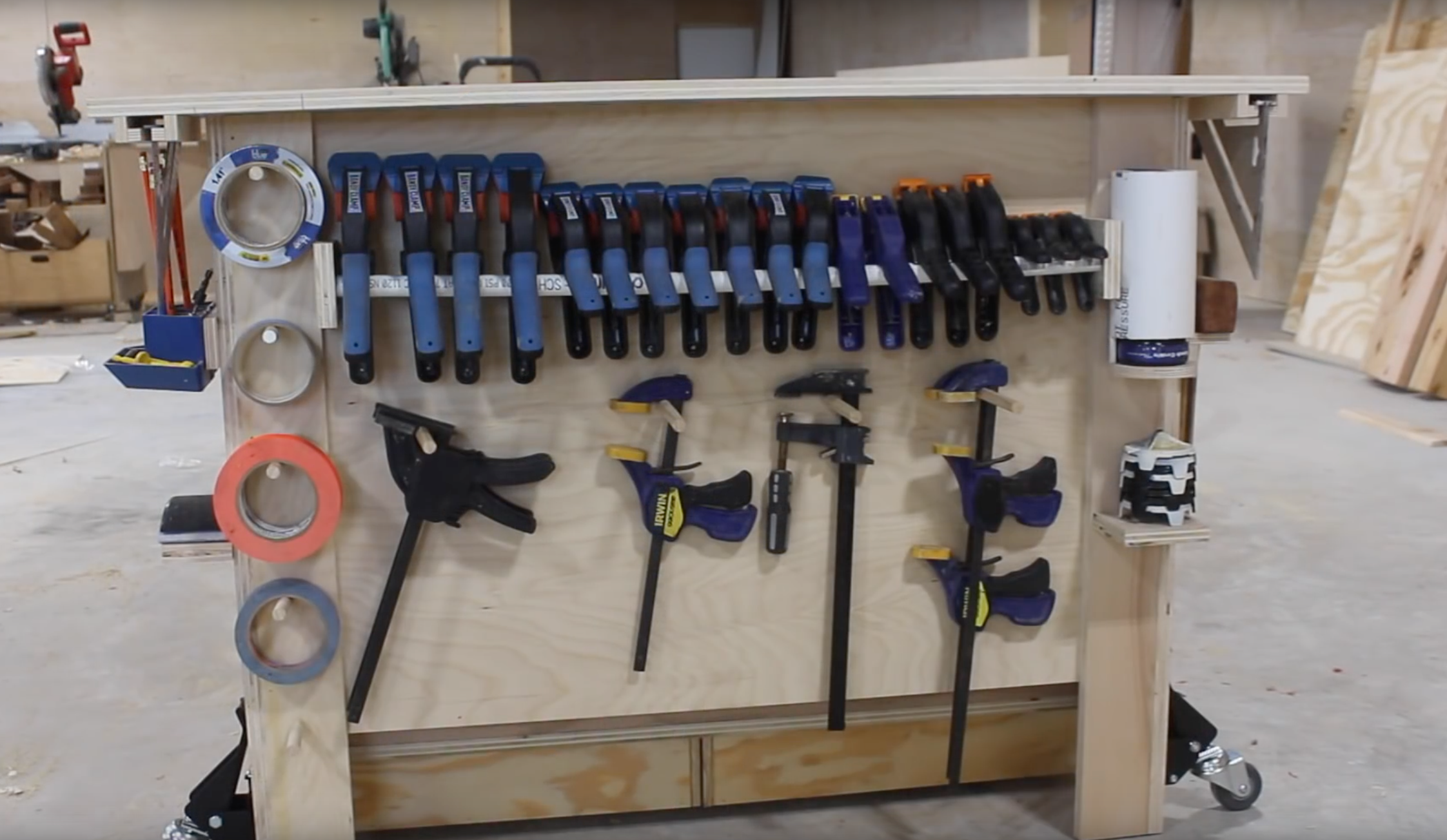 The Ultimate Plywood Workbench (plus Shop Storage Solutions) : 16 Steps ...
