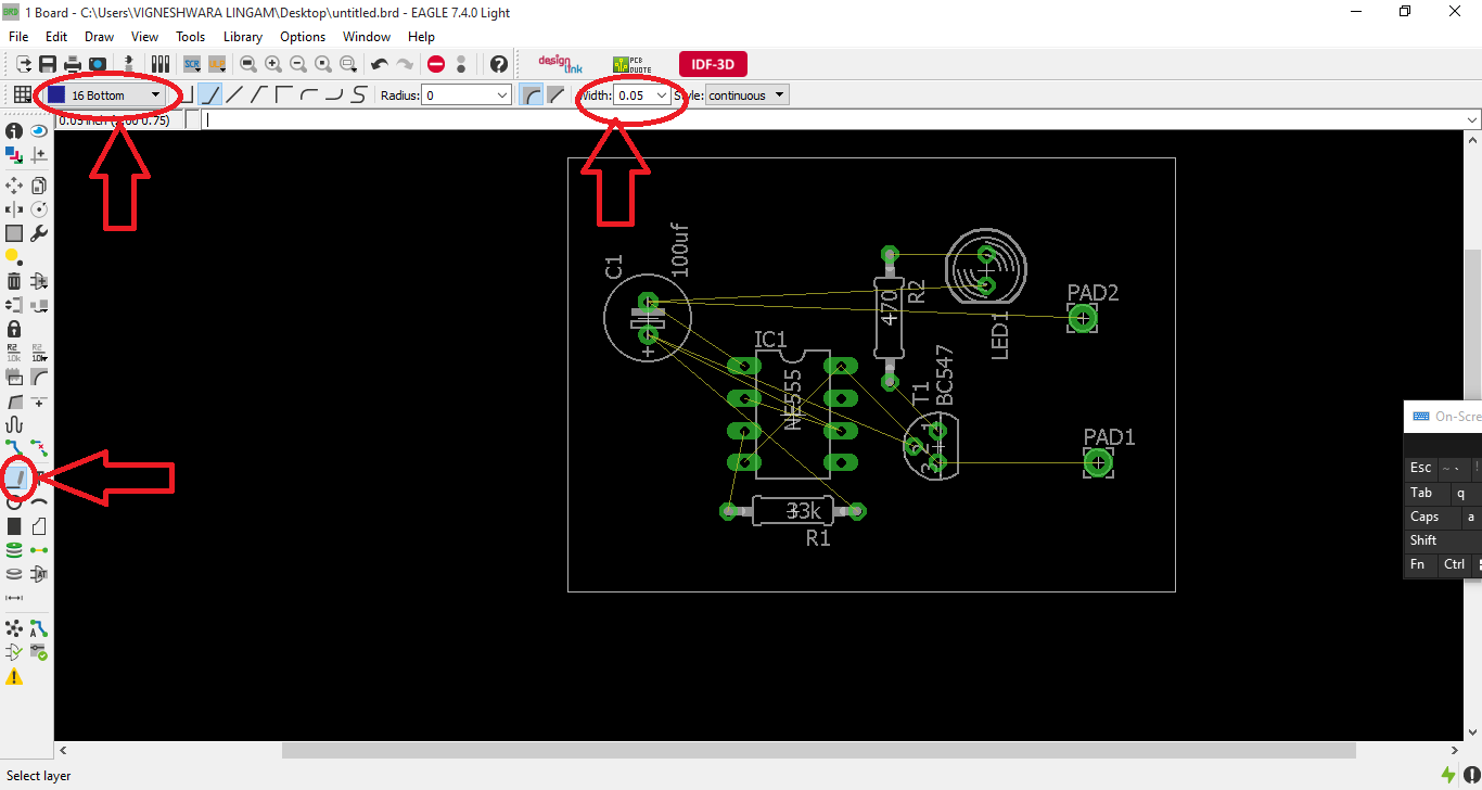 Developing a Schematic and PCB Layout in EAGLE Software : 4 Steps ...
