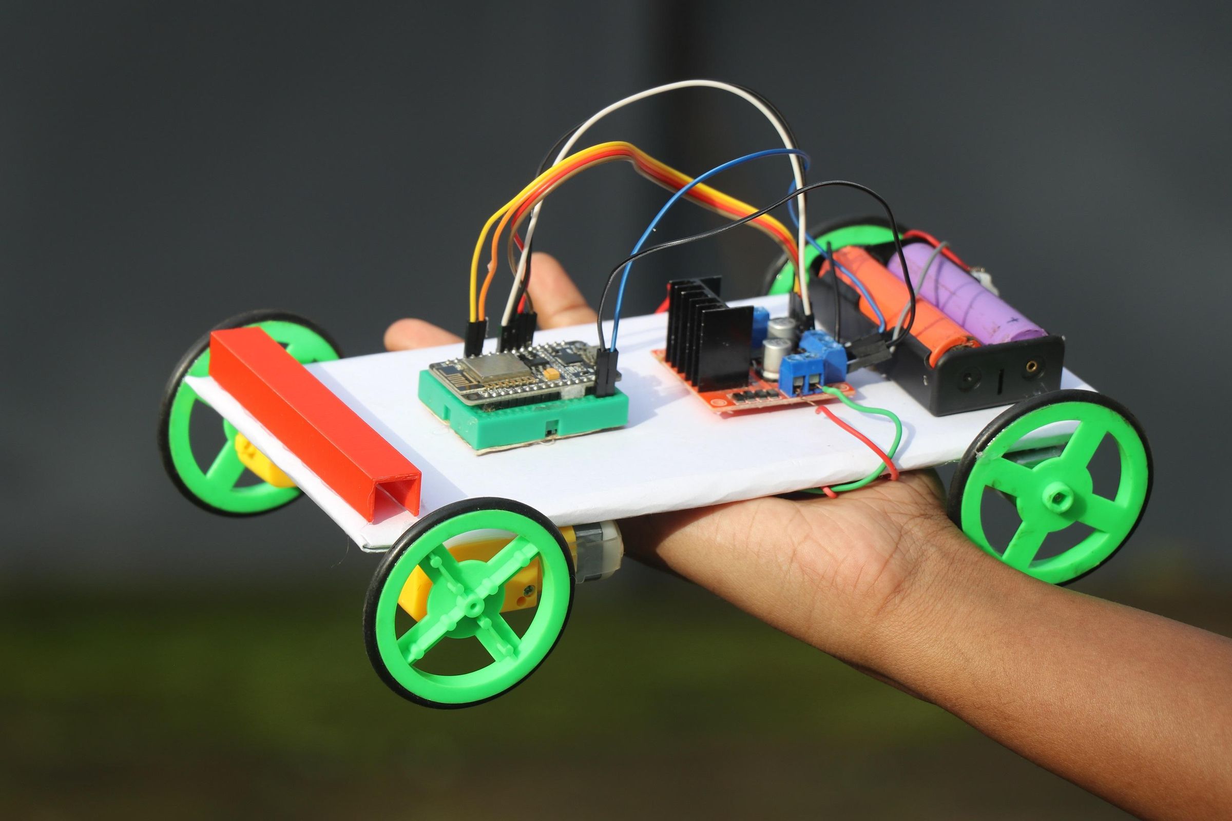 Make Fast and Simple Smartphone Controlled Iot Car at Home Using ...
