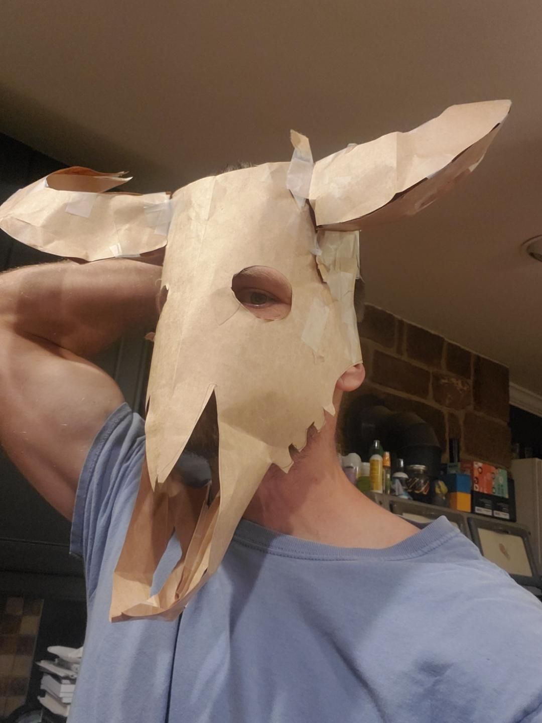 Goat Skull Mask – a Unicorn Wish Come True : 8 Steps (with Pictures ...