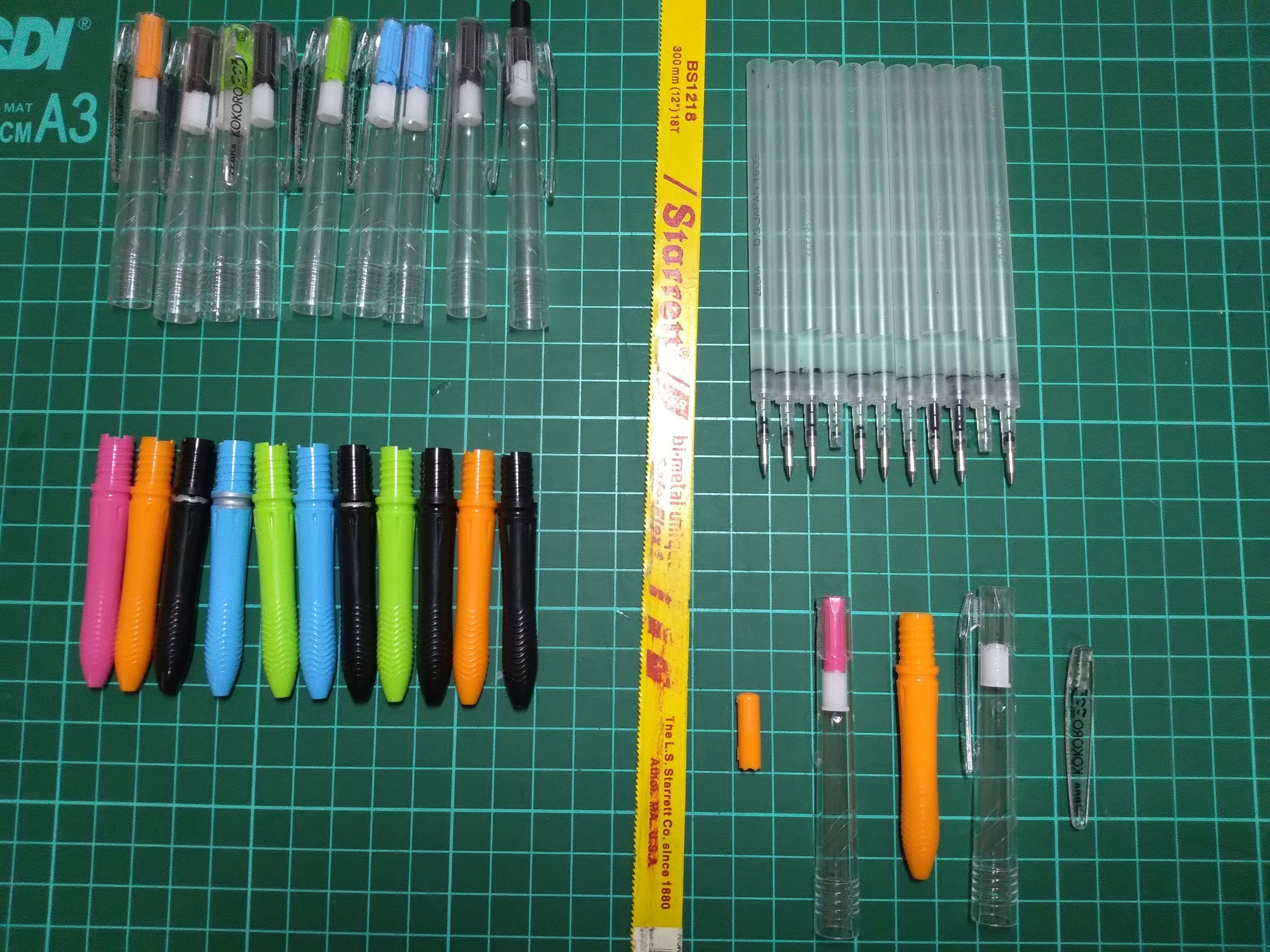 Recycling Used Pens Into an Action Figure : 10 Steps - Instructables