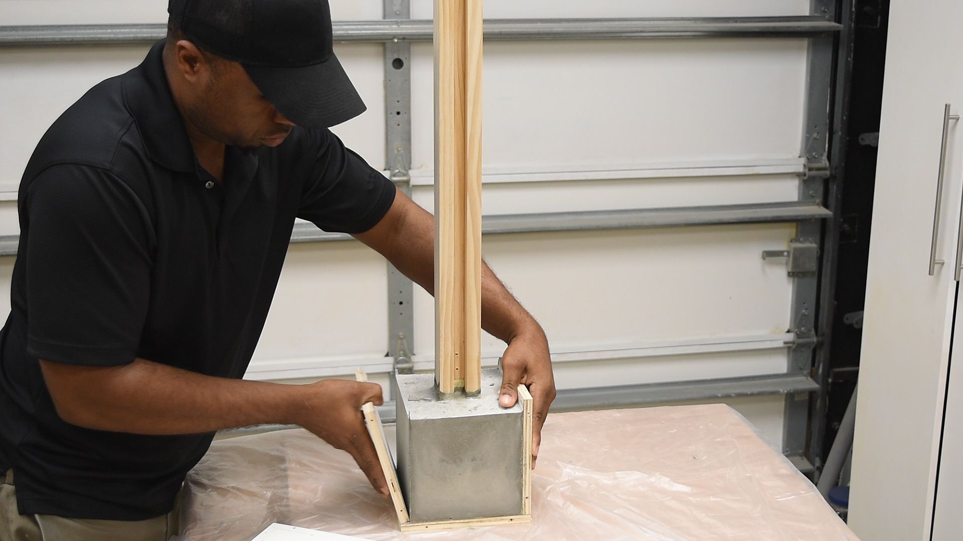 DIY Concrete and Wood LED Floor LAMP : 6 Steps (with Pictures ...