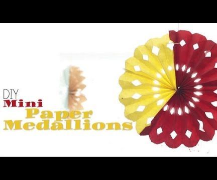 DIY : Mini Paper Medallions - Instructables