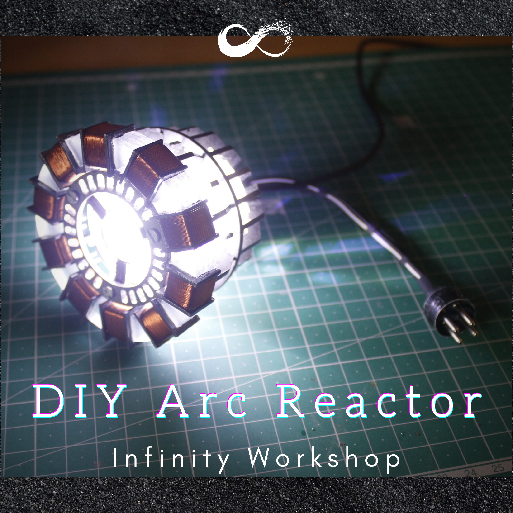 Easy MK1 Arc Reactor Replica (From Iron Man Movie) : 18 Steps (with ...