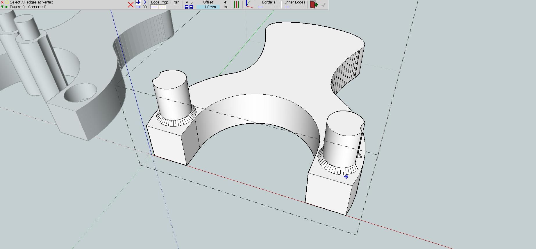 3D Printed Two Peg Spool Knitting - the Beginning : 6 Steps - Instructables