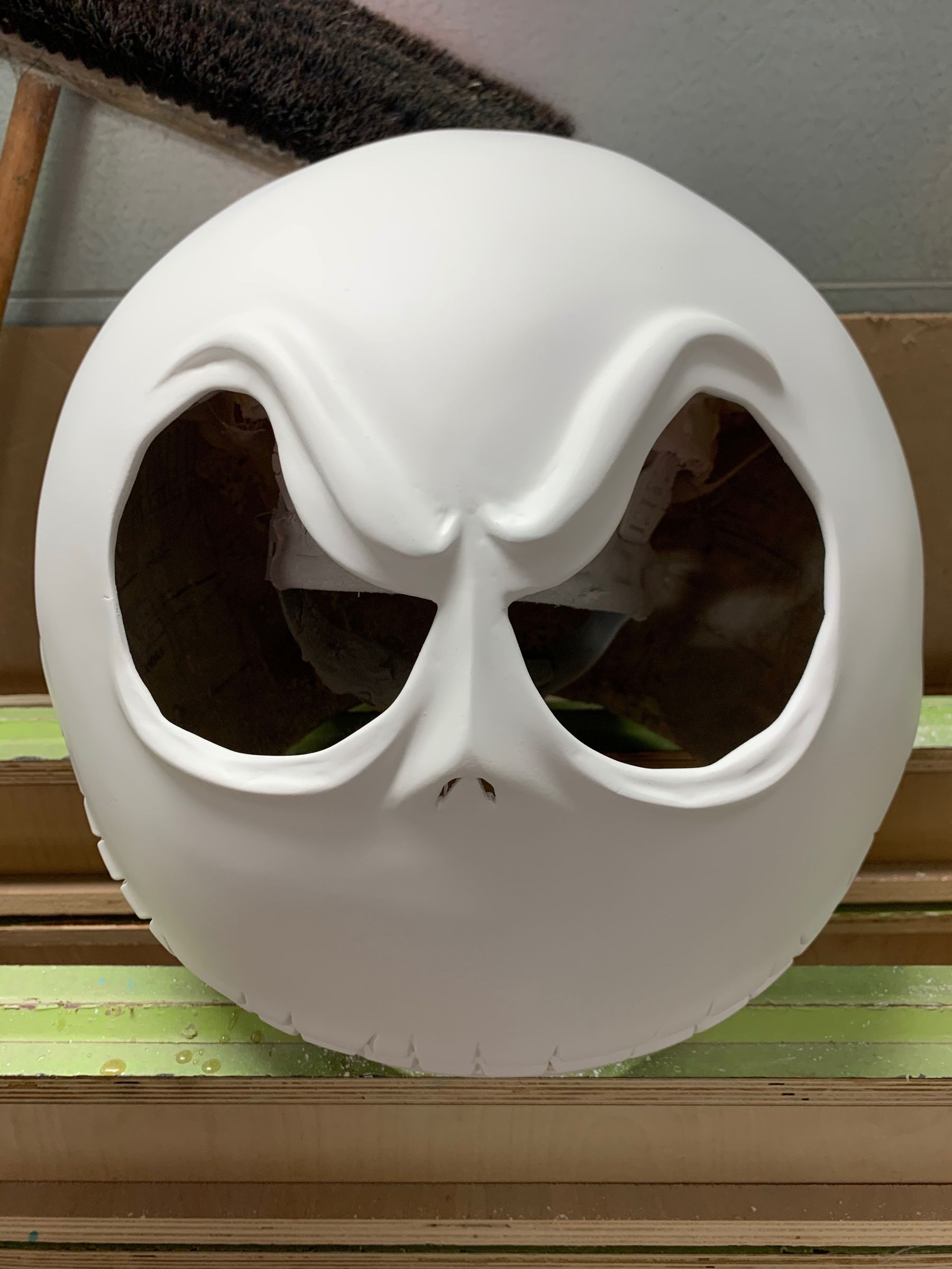 Jack Skellington Mask Homemade