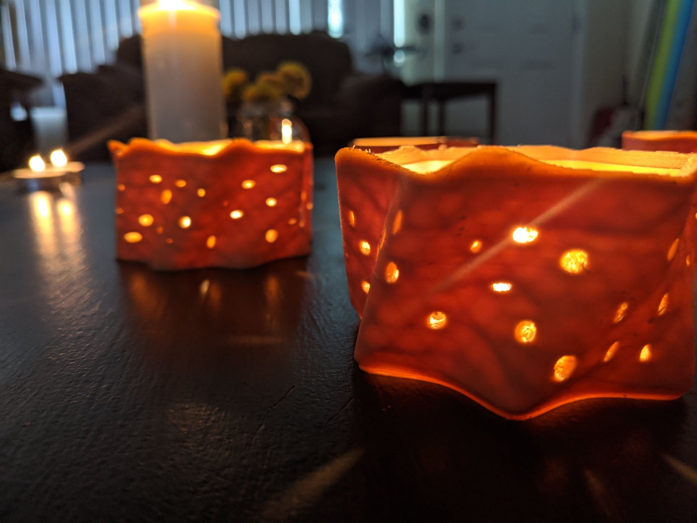 Gaudiesque Stackable Candle Masks : 4 Steps (with Pictures) - Instructables