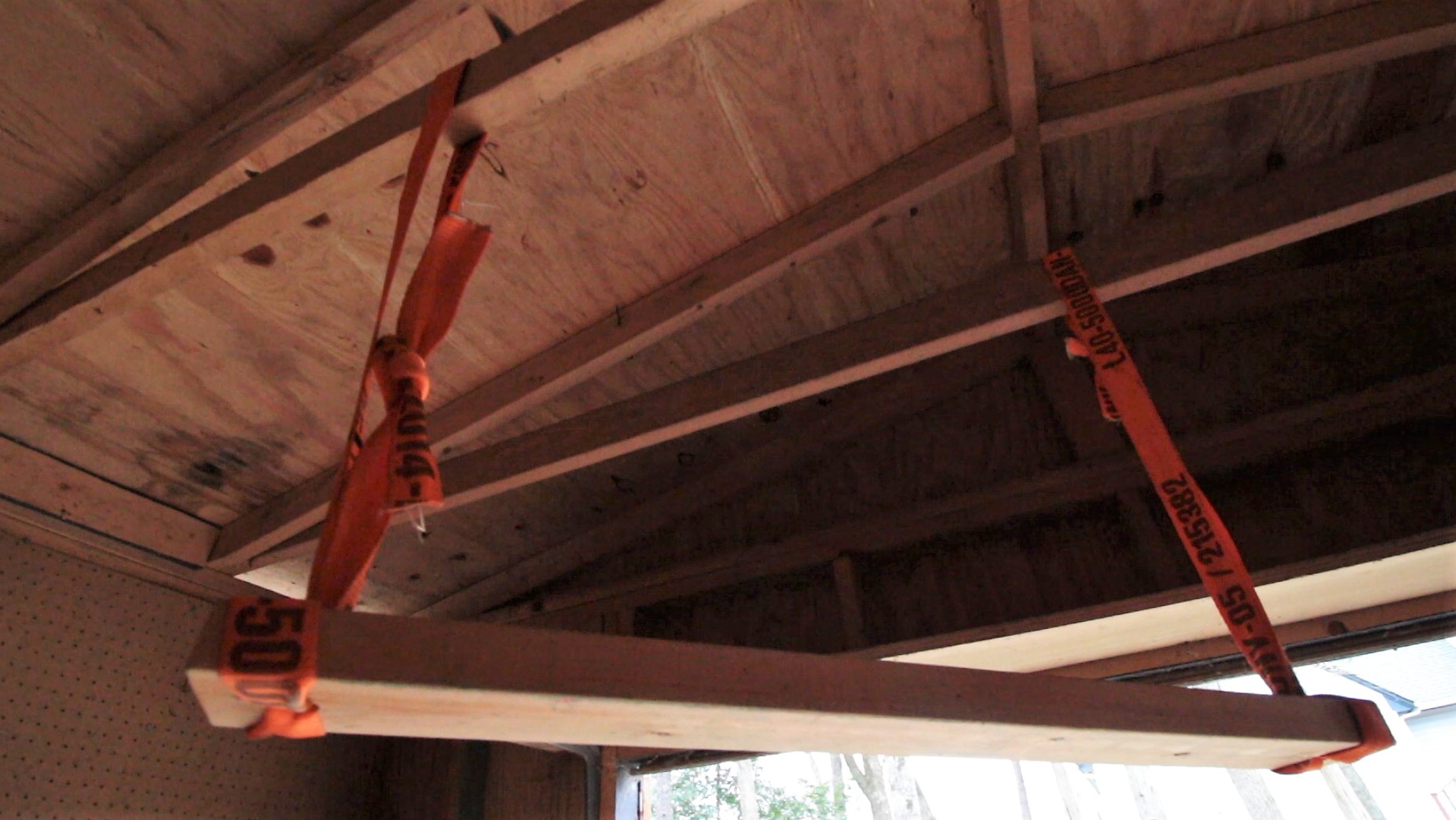 Canoe Trapeze Overhead Storage Rack : 12 Steps (with Pictures ...