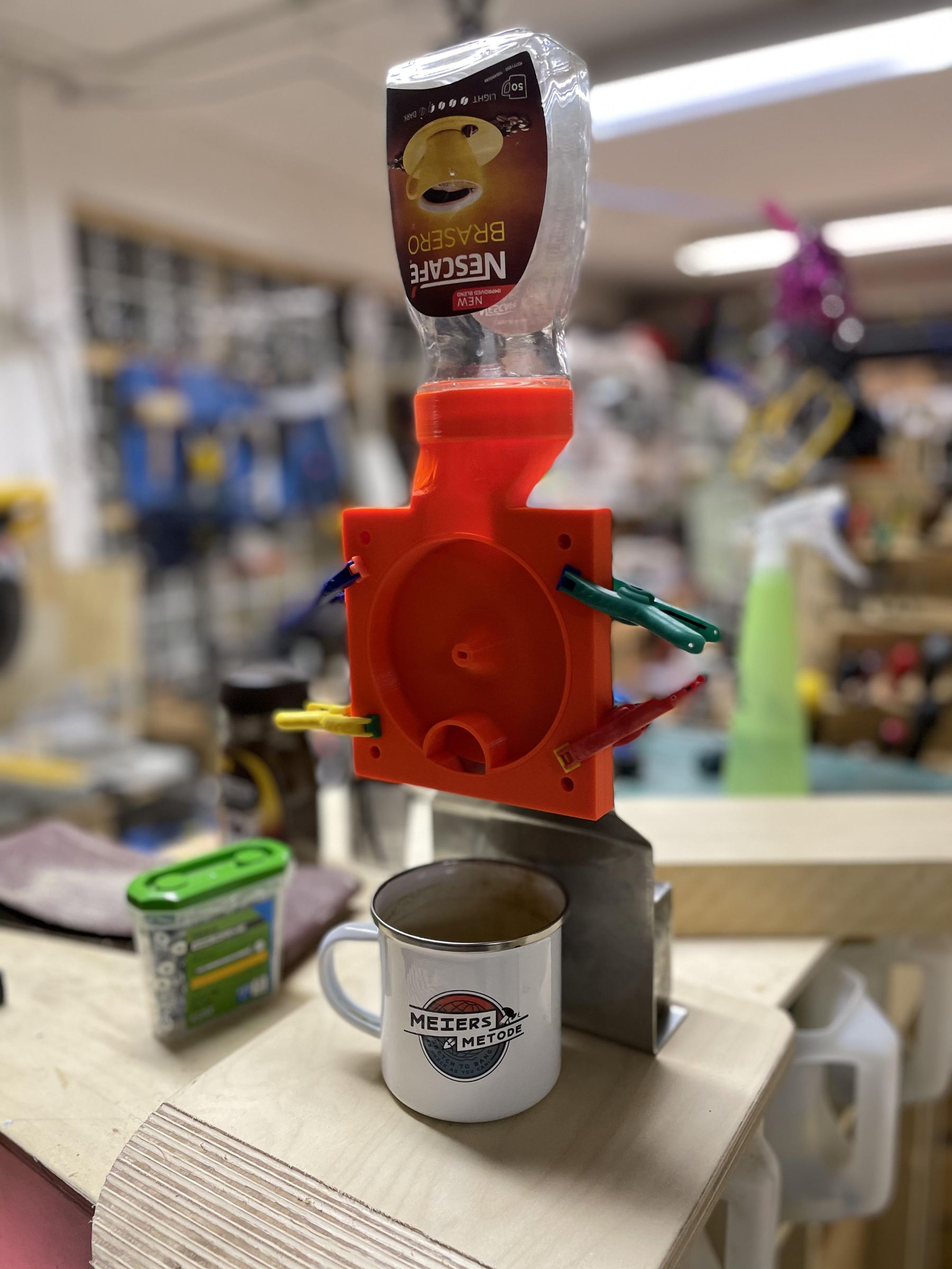 Totally Useless Coffee Dispenser… : 10 Steps (with Pictures ...