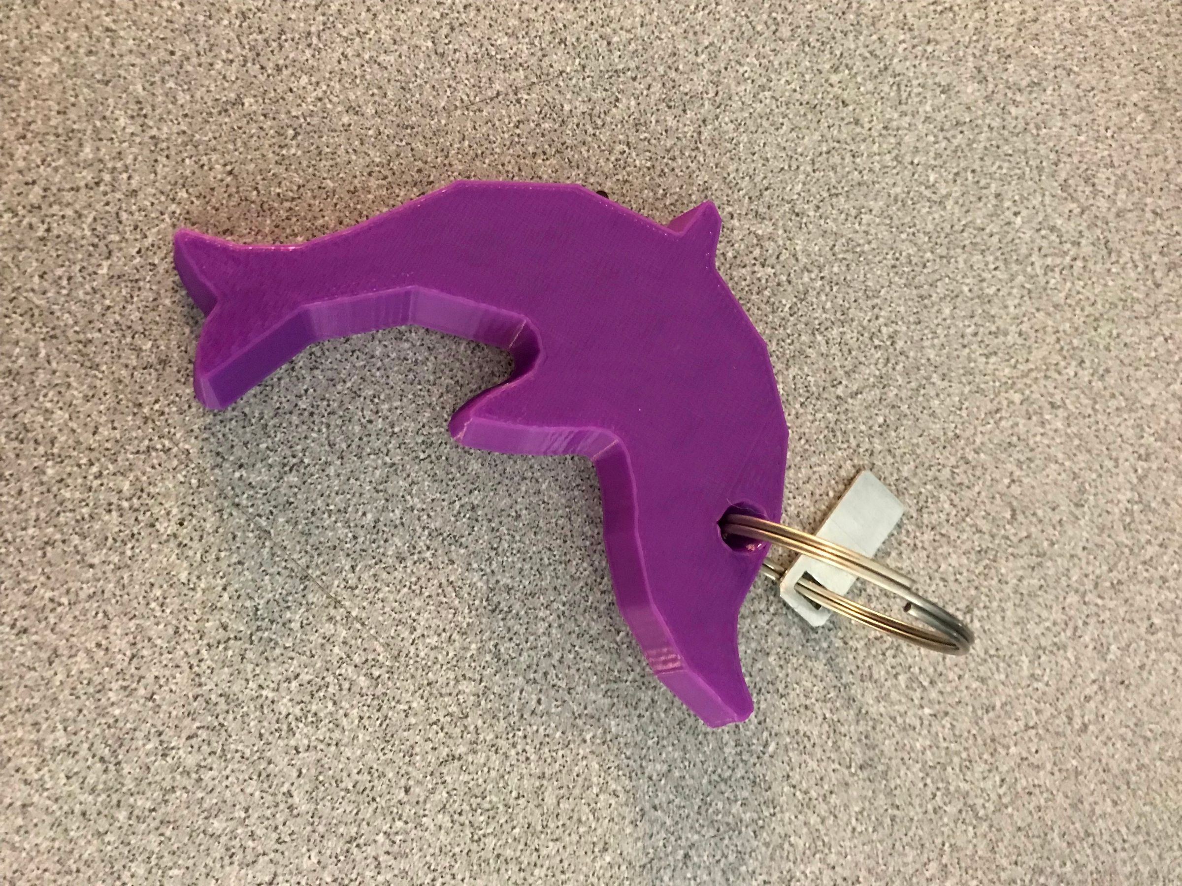 3D Print Dolphin Key Chain : 6 Steps - Instructables