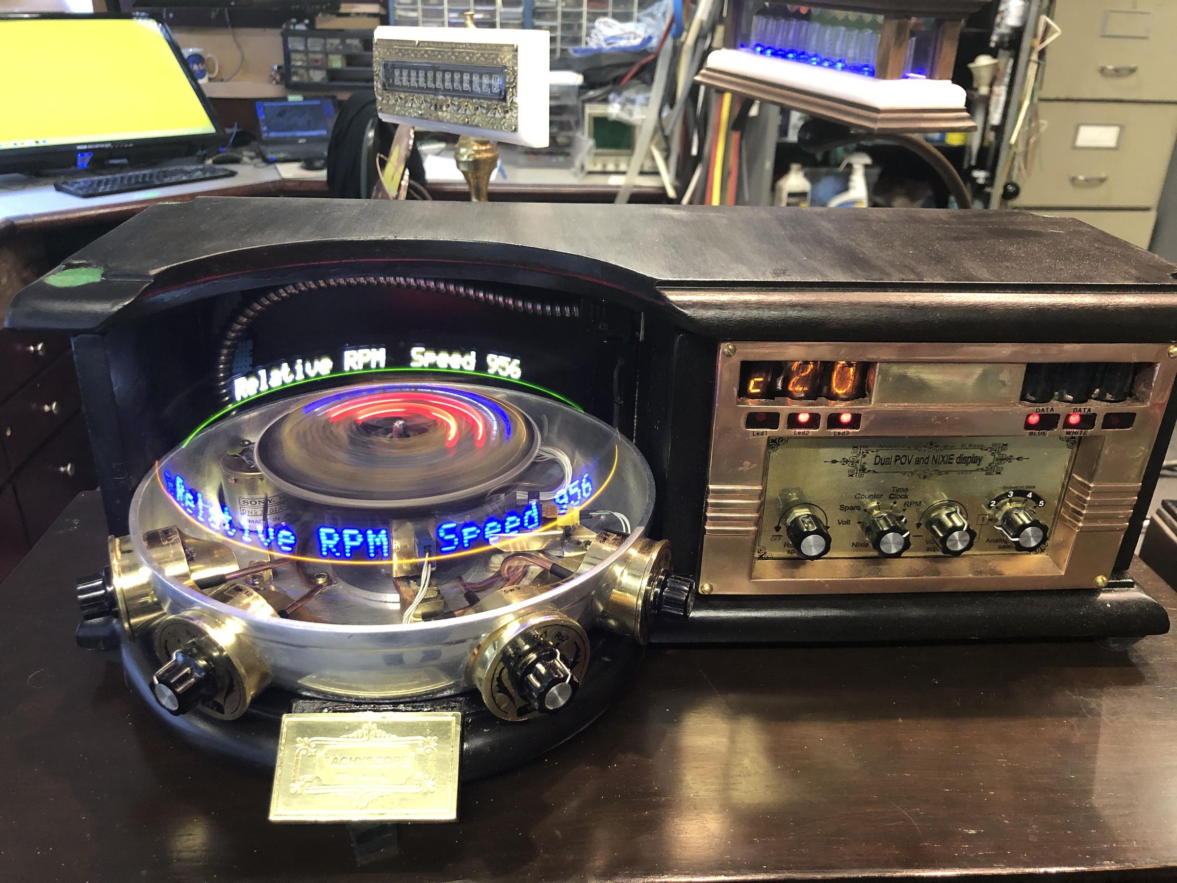 Tachyscope 1.0, POV Led Display : 5 Steps (with Pictures) - Instructables