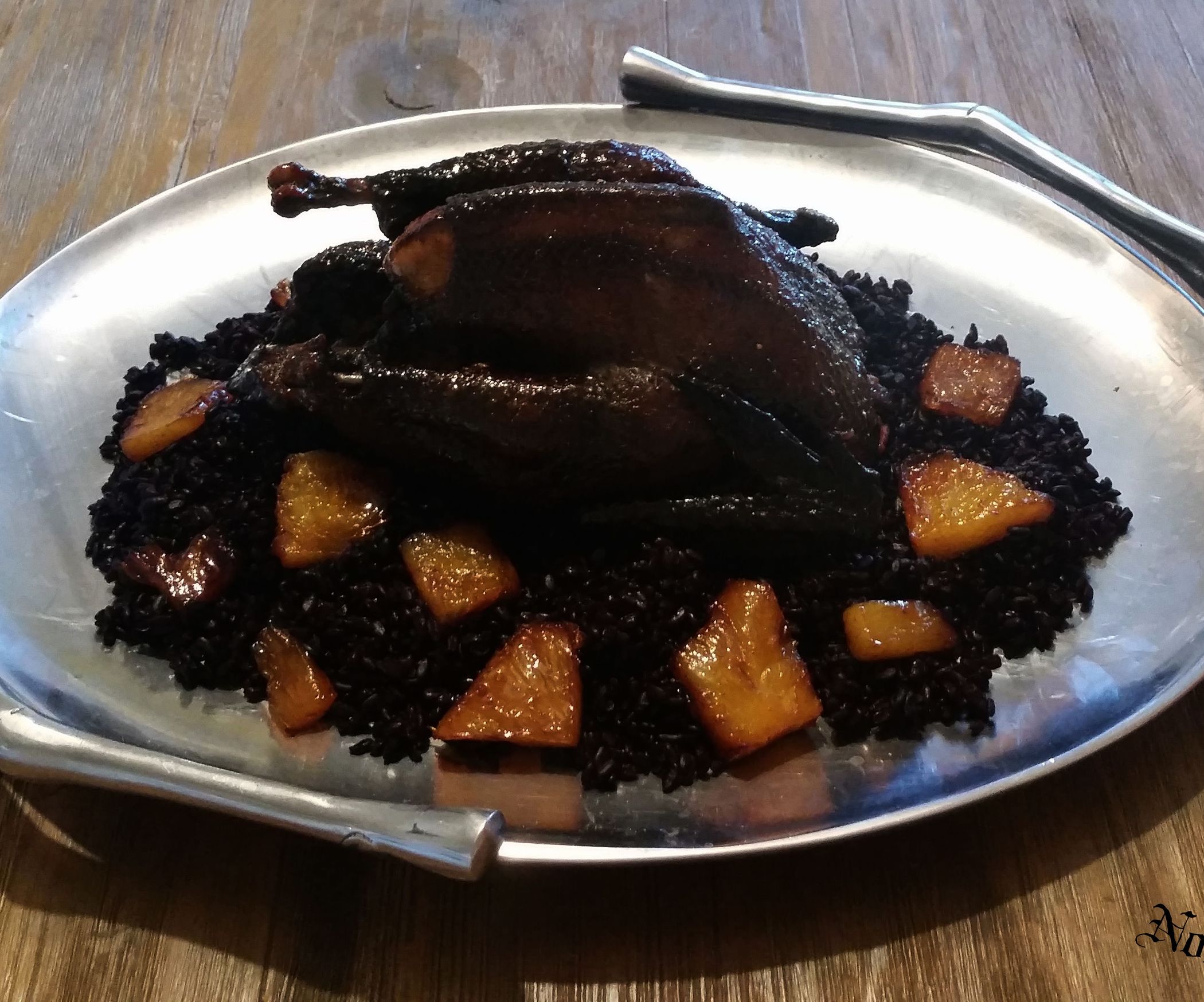 Fowl Most Foul - Roasted Black Silkie Chicken With Smoked Paprika Rub ...