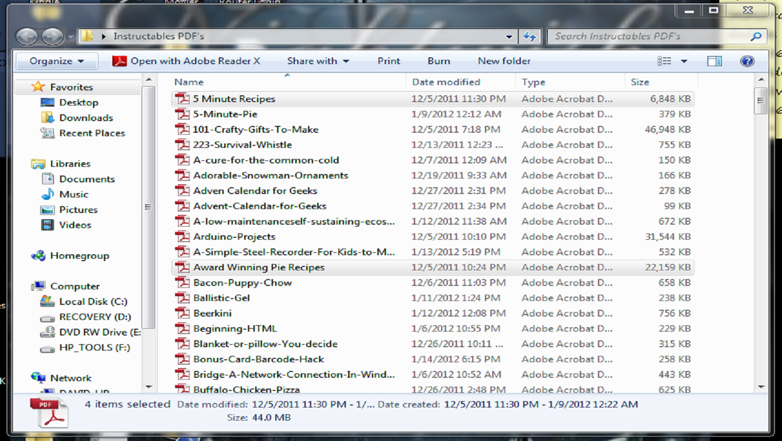 How to Make a PDF Folder for Your Downloaded 'Ibles PDF's : 3 Steps ...