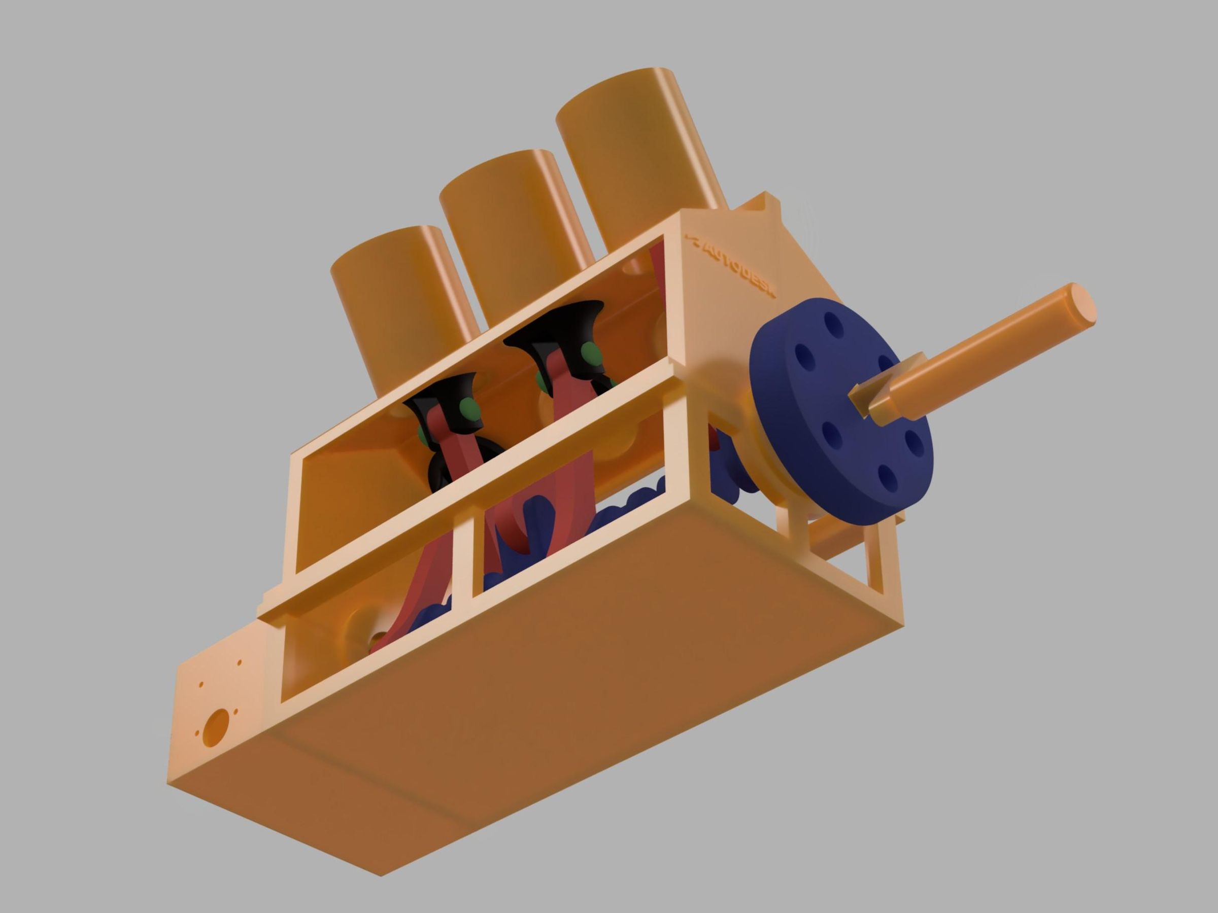 3D Printed - V6 Internal Combustion Engine : 12 Steps (with Pictures ...