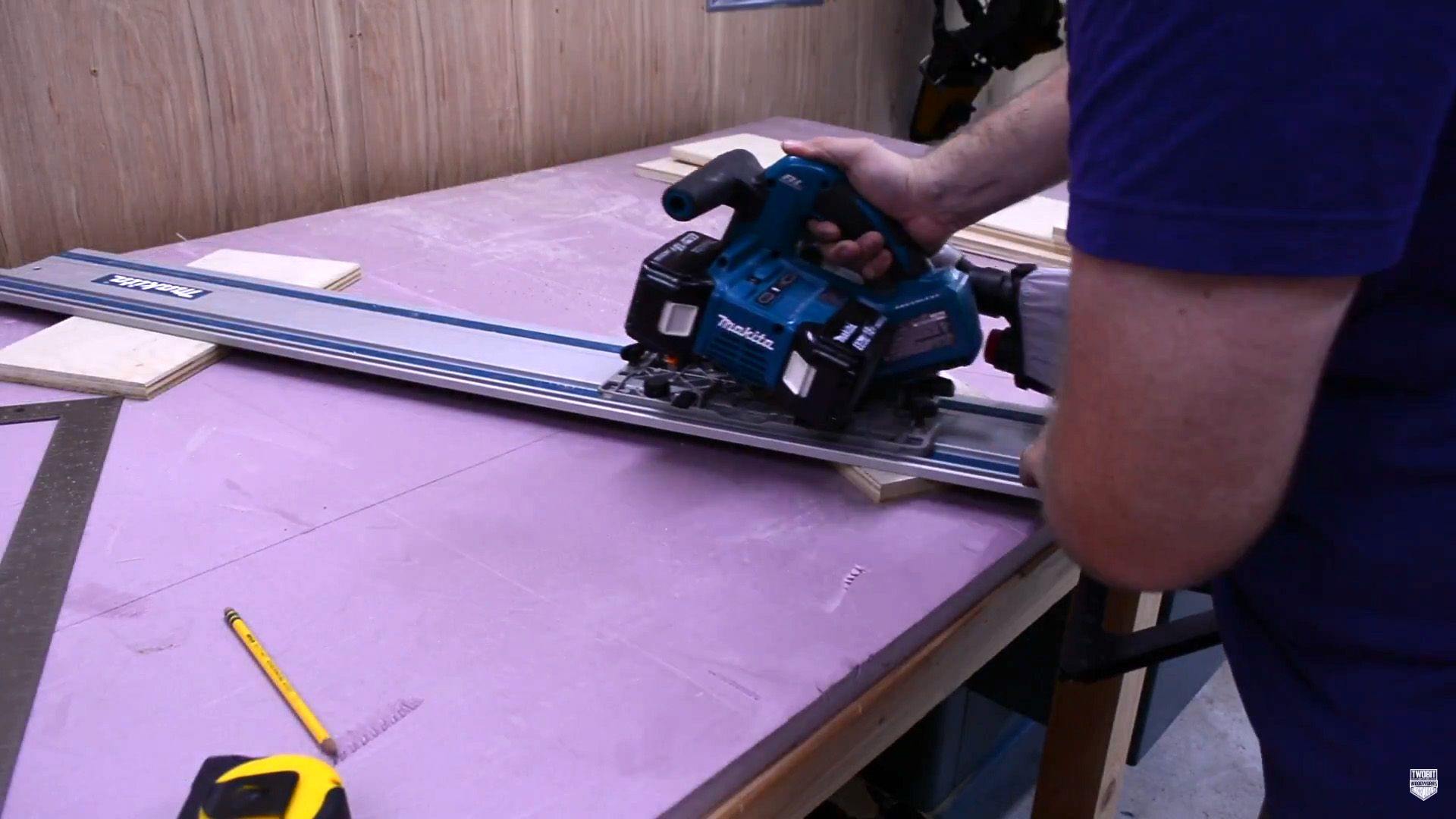 French Cleat Wall With Clamp Racks | How to Build - Woodworking : 28 ...