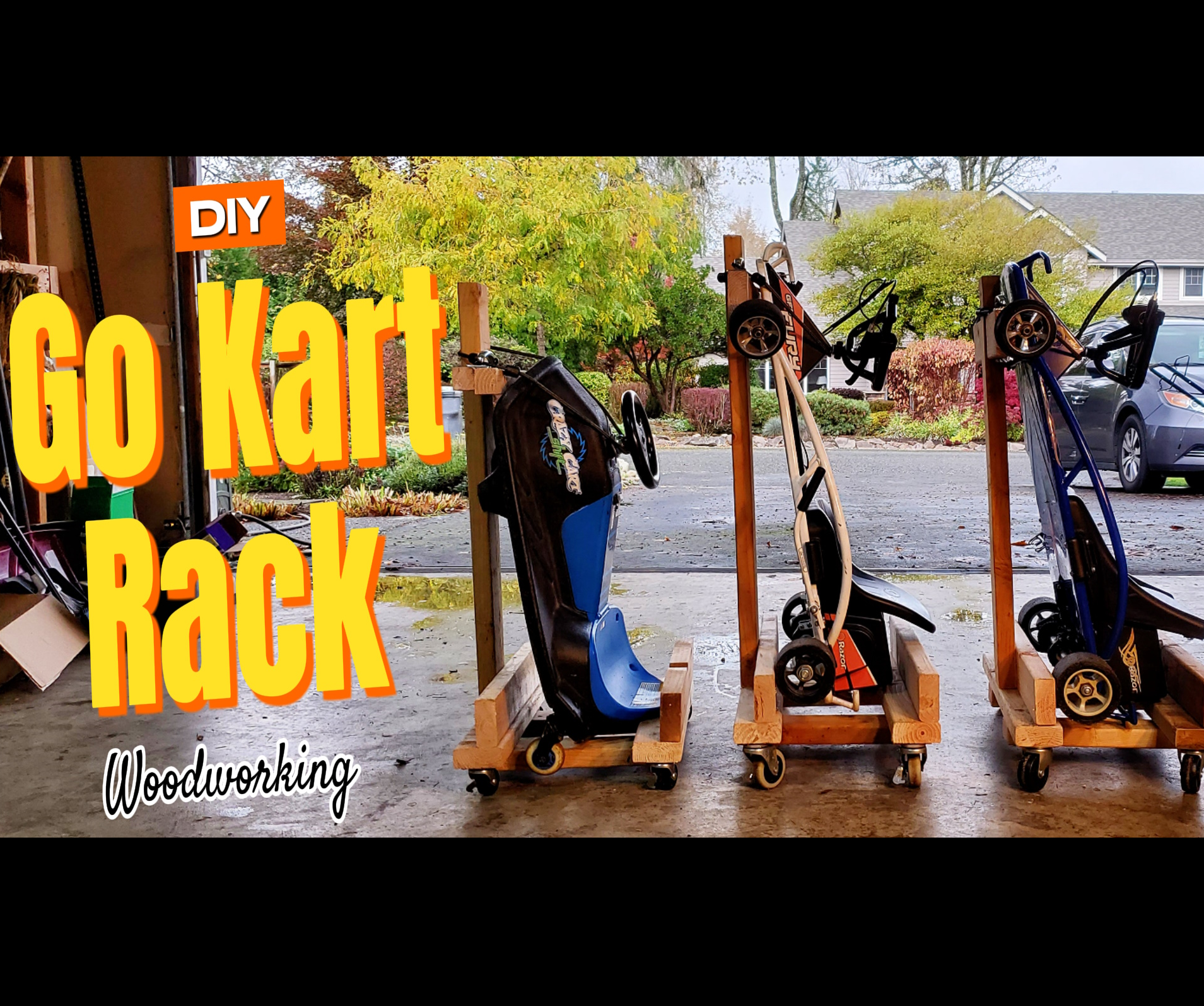 Simple DIY Go Kart Rack (2 Hour Build From 2X4 Lumber) - Instructables
