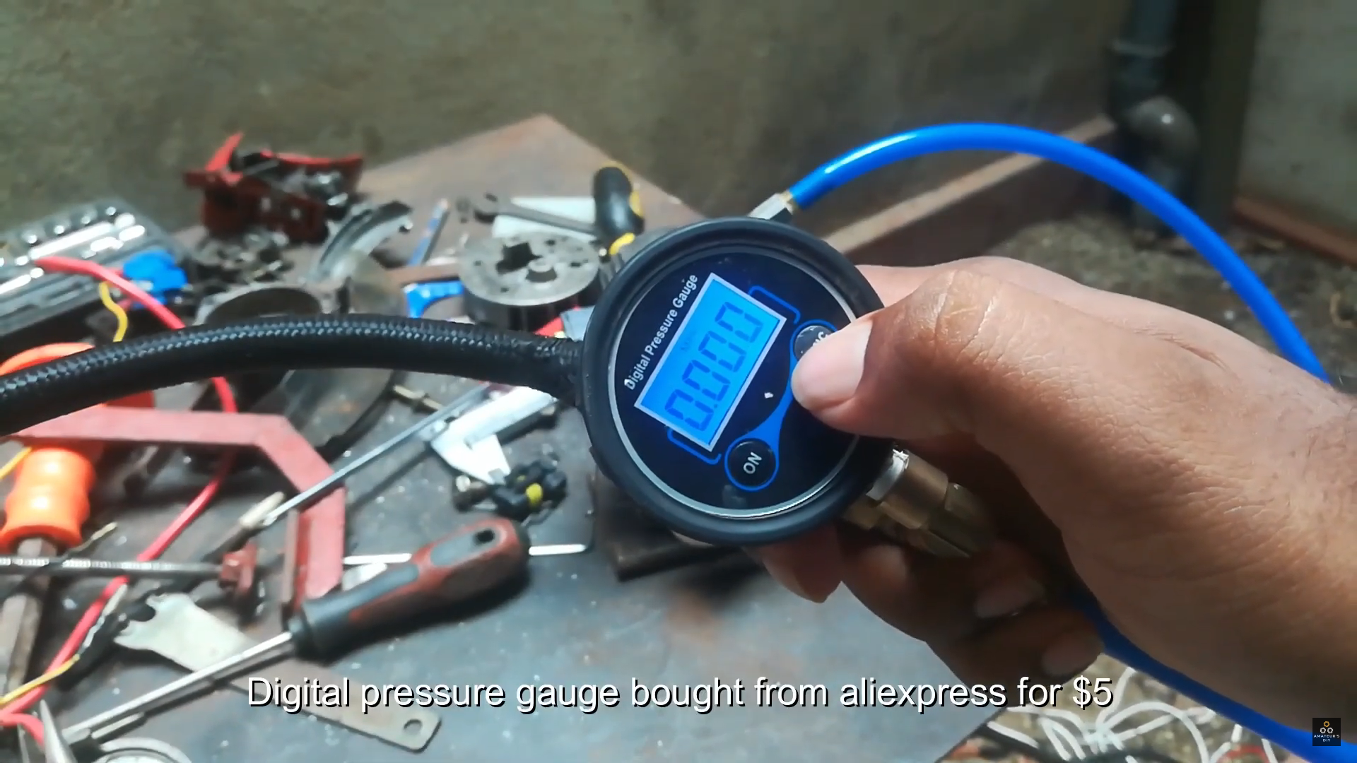 Durable Tire Inflator From 2 Stroke Engine : 11 Steps (with Pictures ...