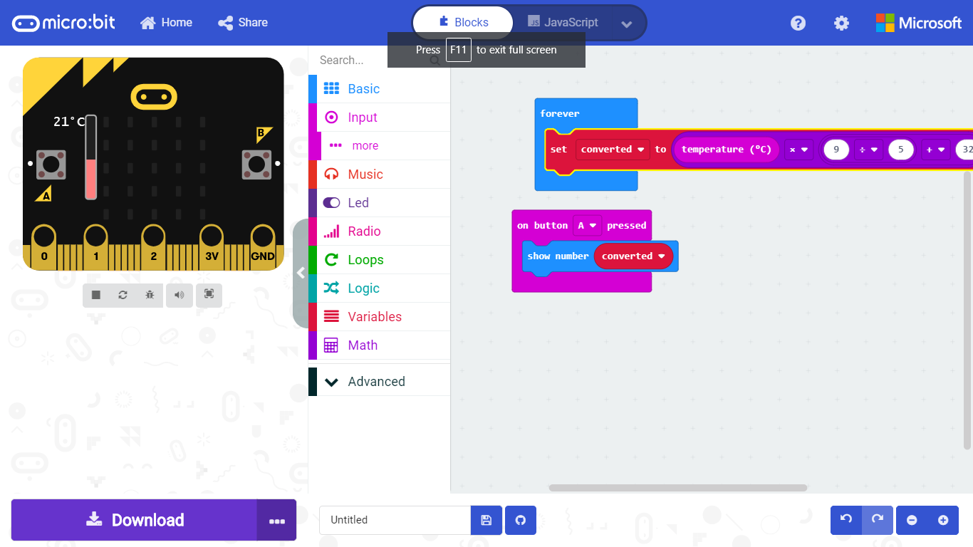 Thermometer - Micro:Bit : 11 Steps - Instructables