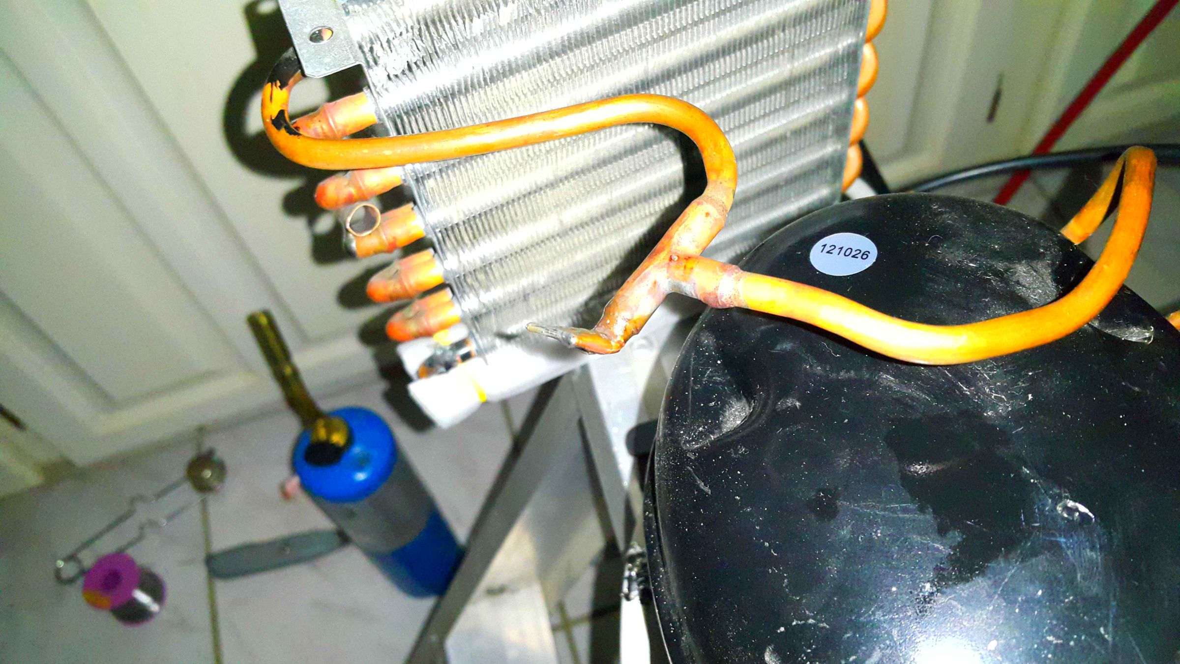 Repairing a Broken Refrigerant Line. : 7 Steps (with Pictures ...