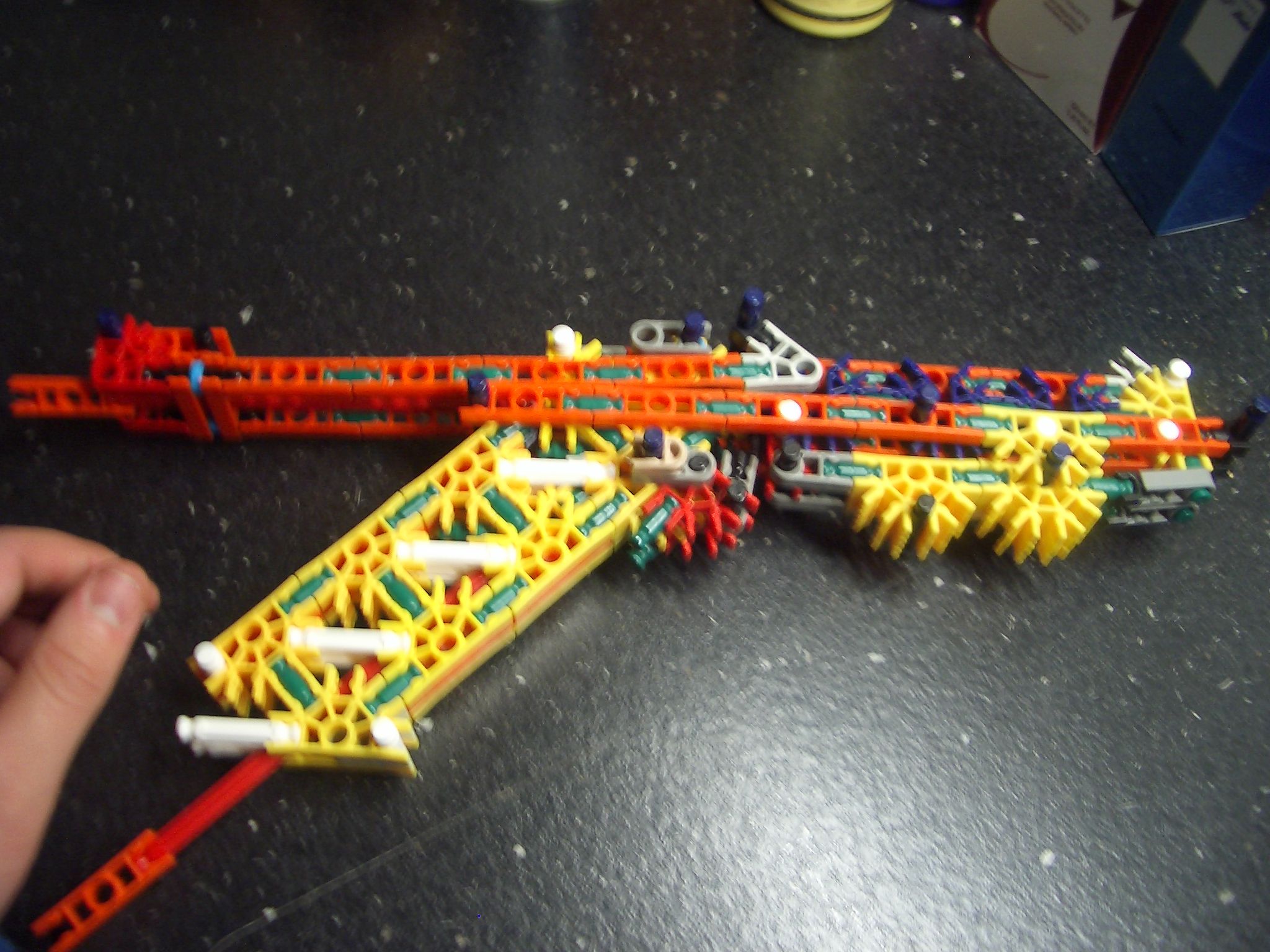 Knex Slide Arm Pistol : 7 Steps - Instructables