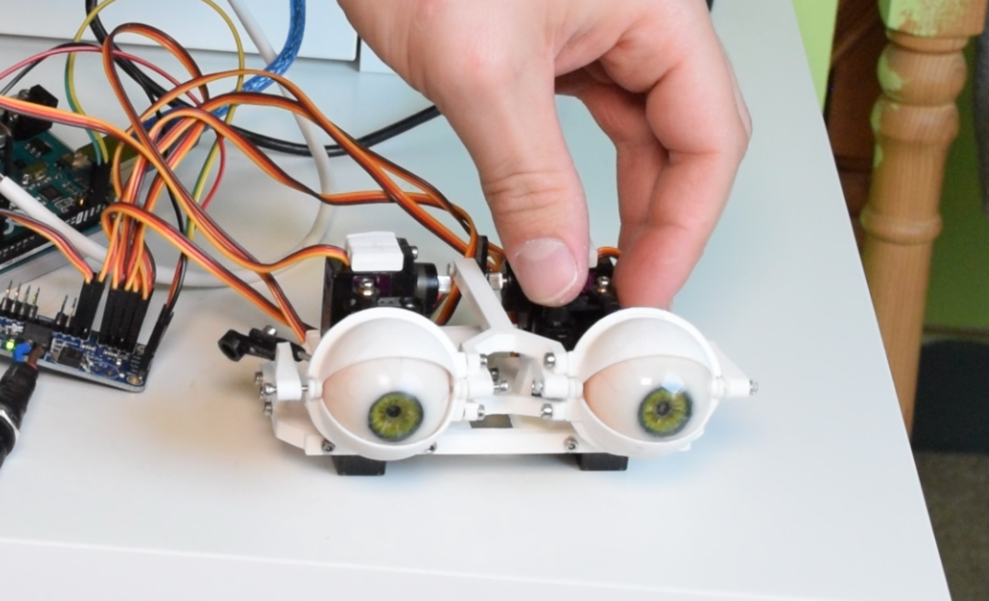 DIY Compact 3D Printed Animatronic Eye Mechanism : 4 Steps (with Pictures) - Instructables