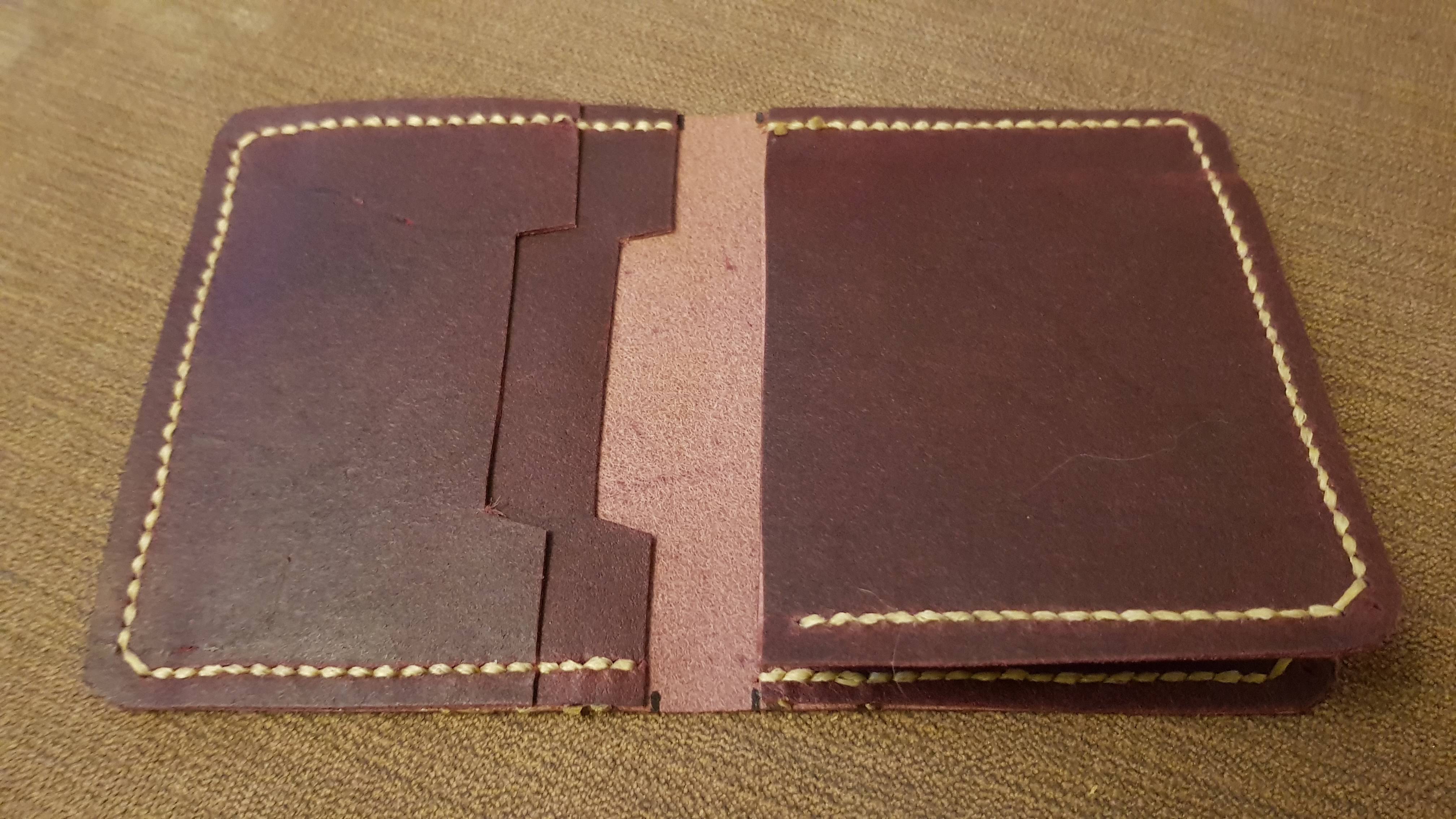 Funky Leather Wallet (includes Pattern) : 6 Steps (with Pictures ...