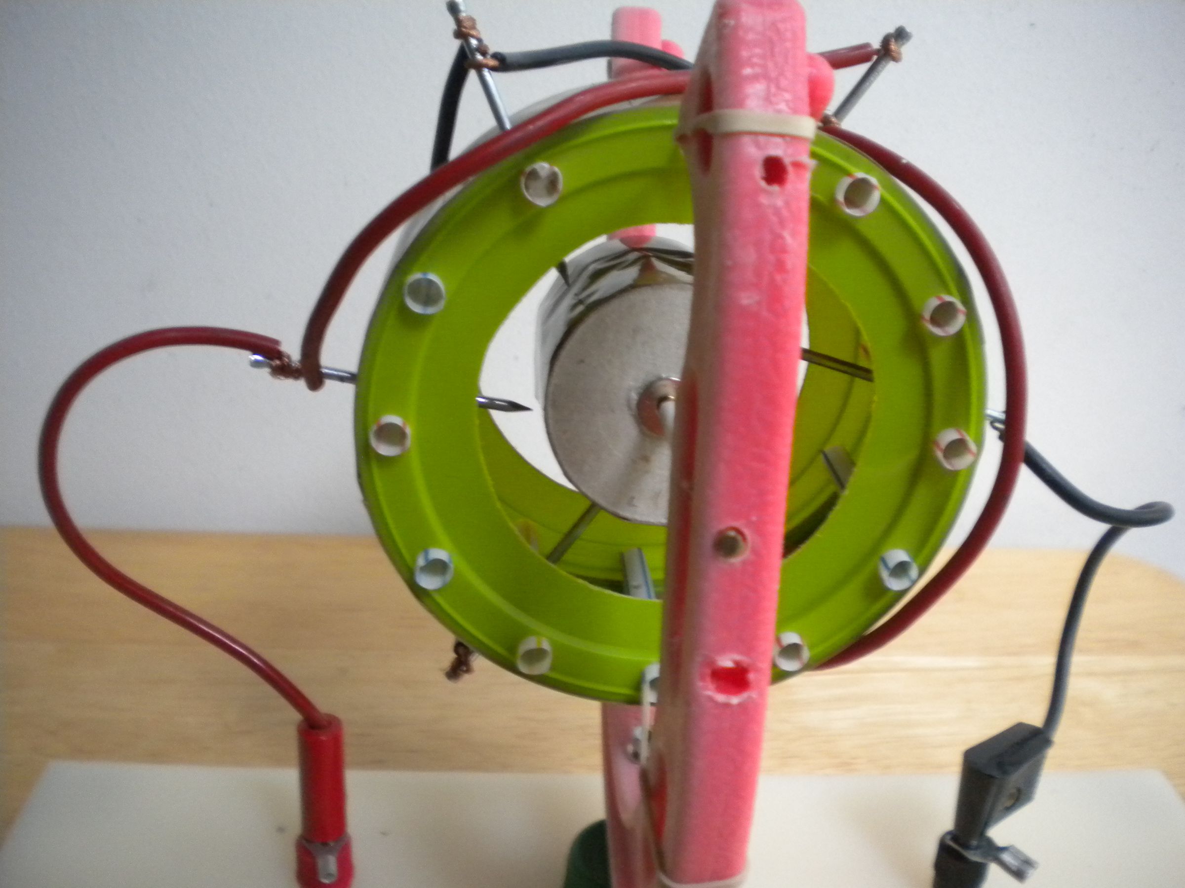 Steam Punk Themed Electrostatic Motor : 13 Steps (with Pictures ...