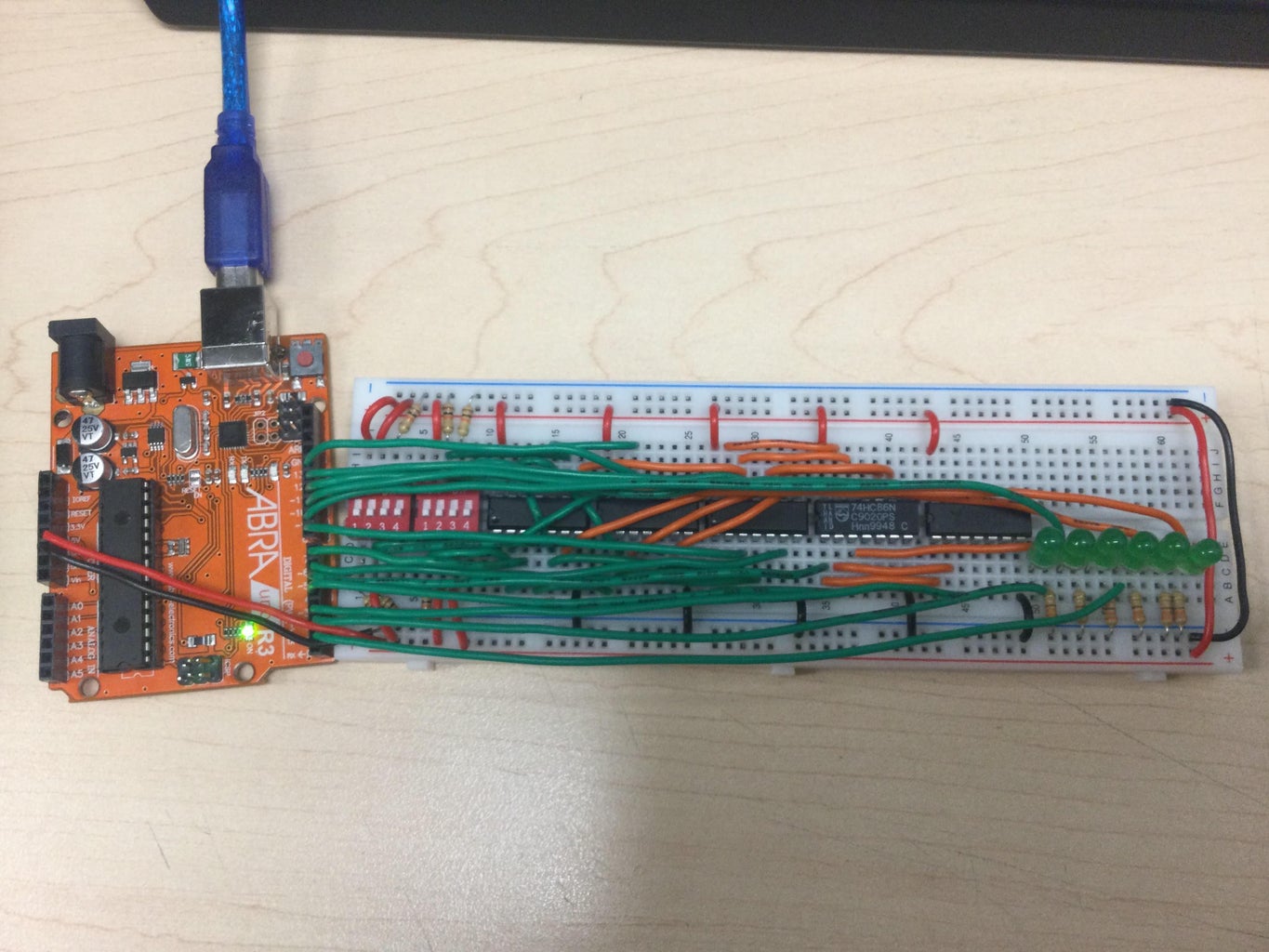 3 Bit Binary Adder 5 Steps Instructables
