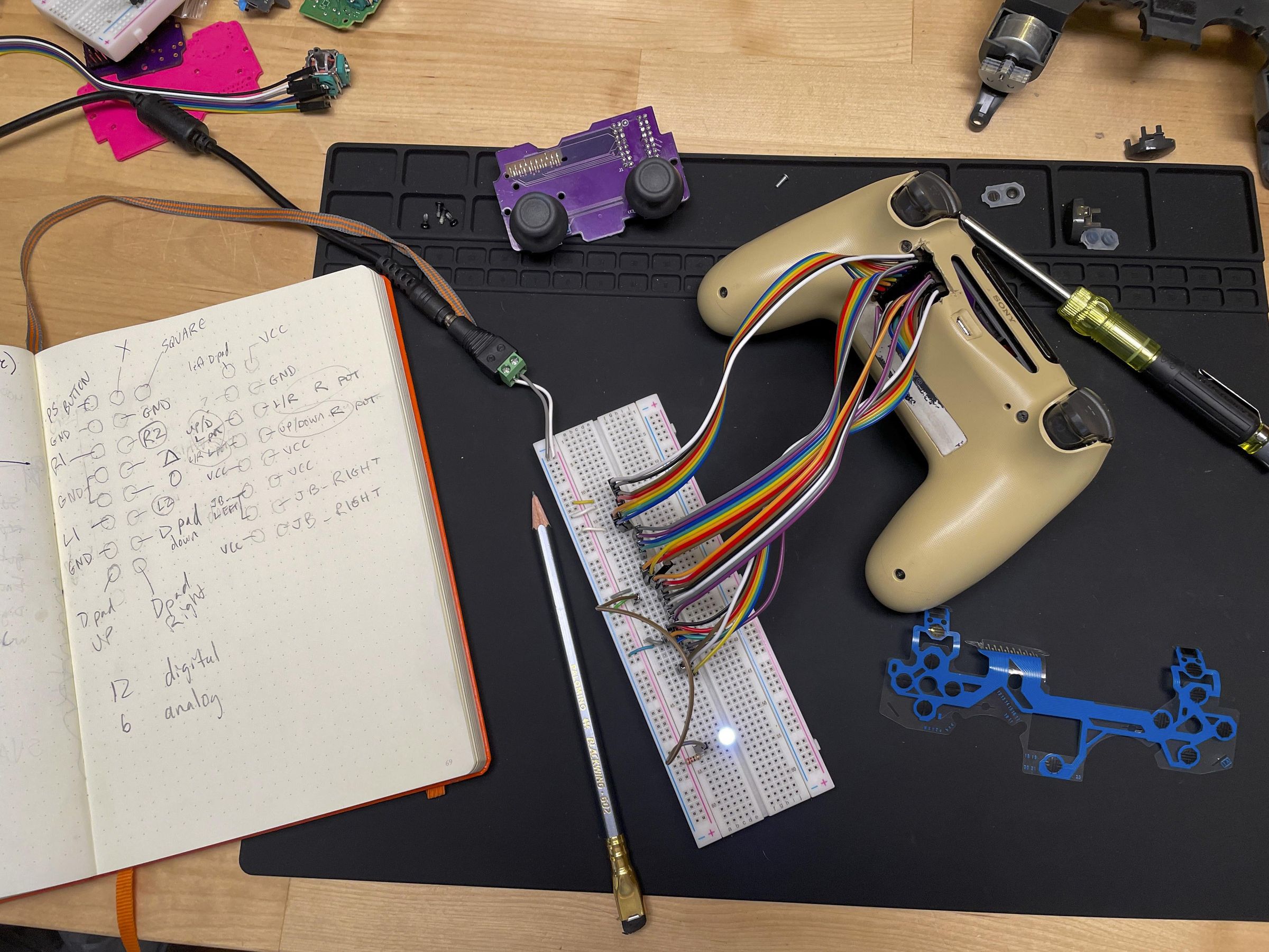 PS4 Controller Breakout Board PCB : 5 Steps (with Pictures) - Instructables