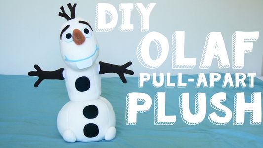 Olaf Build-a-Snowman Plush : 9 Steps (with Pictures) - Instructables
