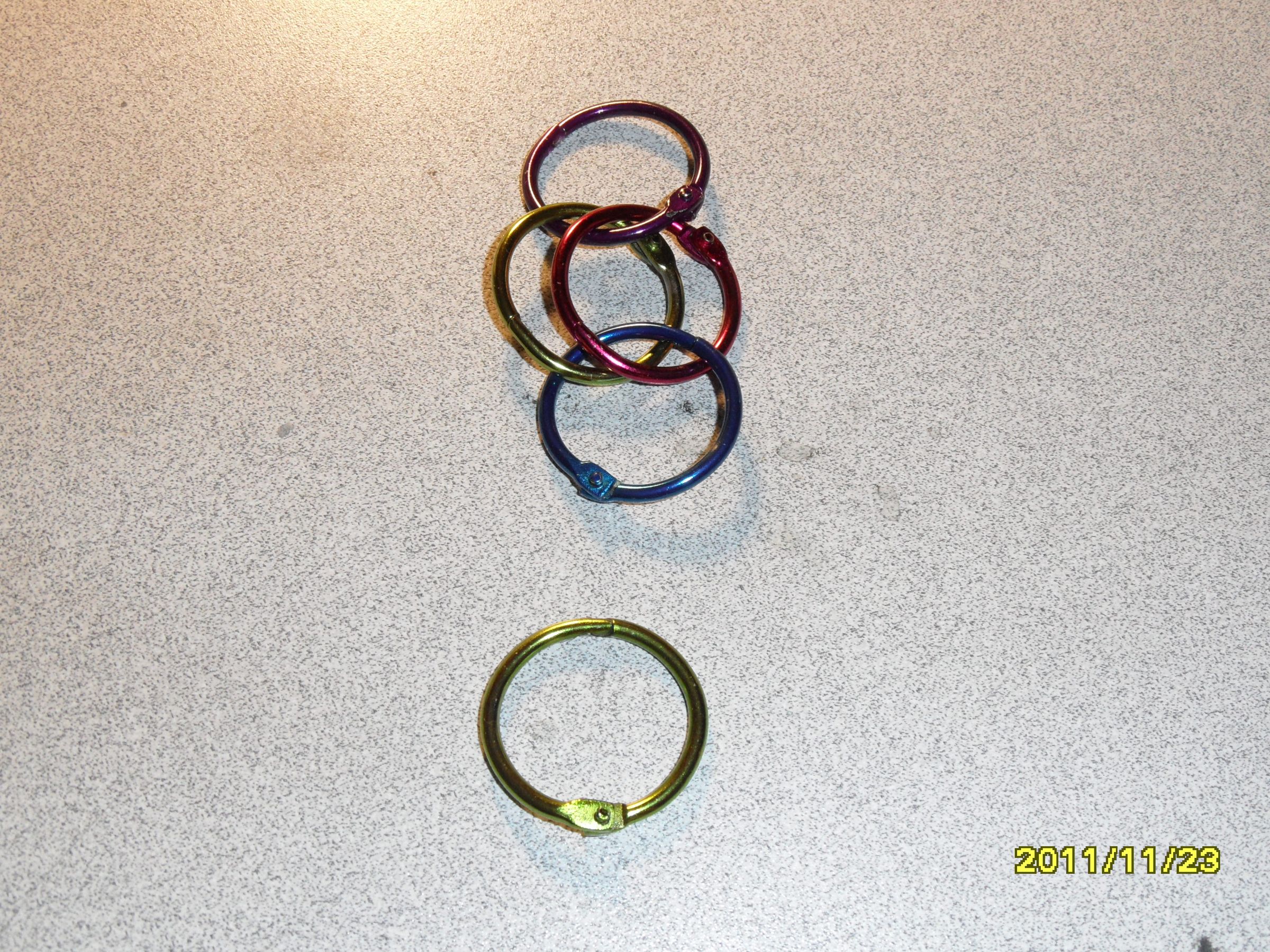 The Tumbling Rings of Antiquity...On Your Office Desk : 4 Steps (with ...