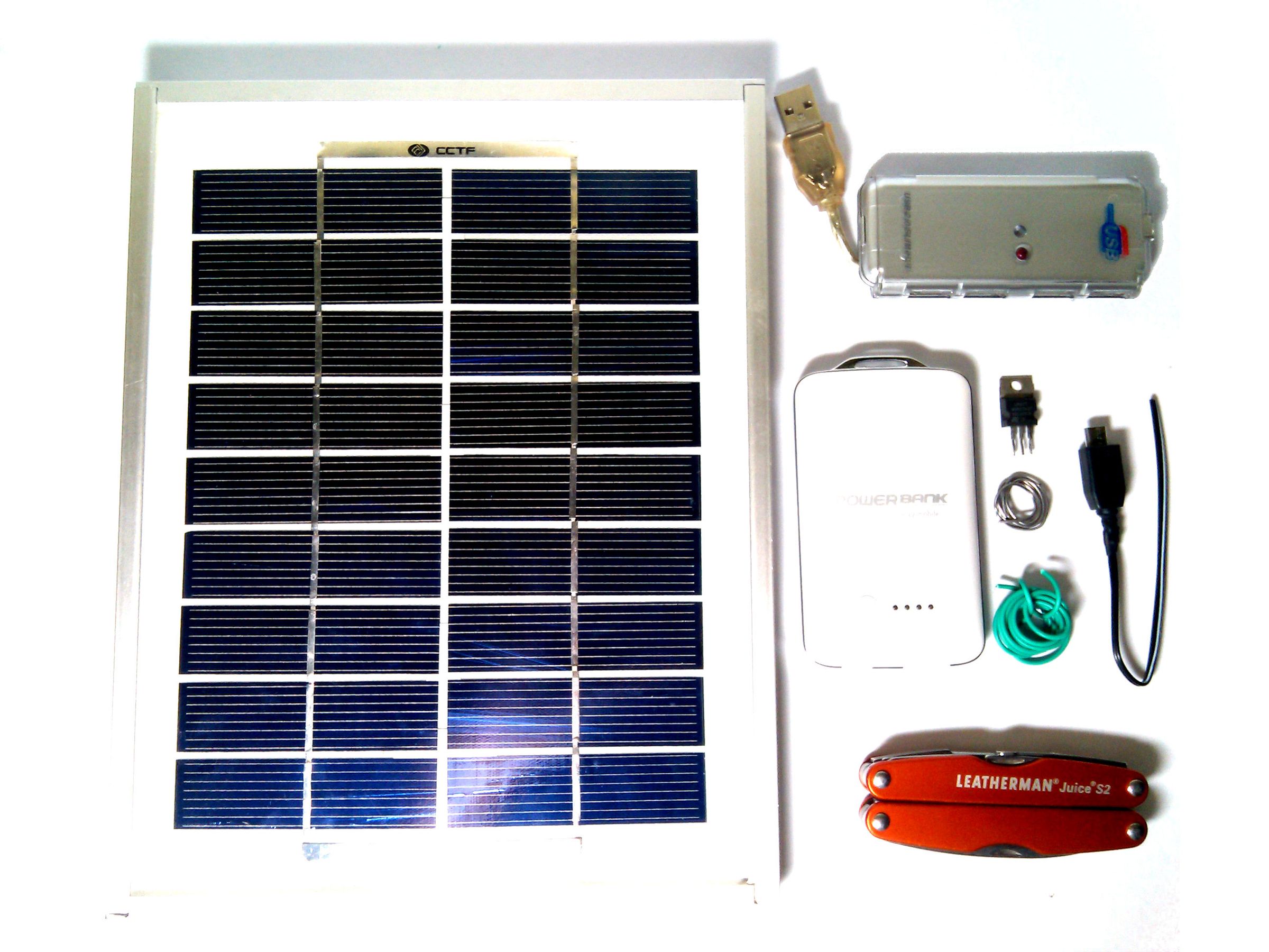 DIY Portable USB Solar Charger ($20 - 4 Ports) : 5 Steps (with Pictures ...