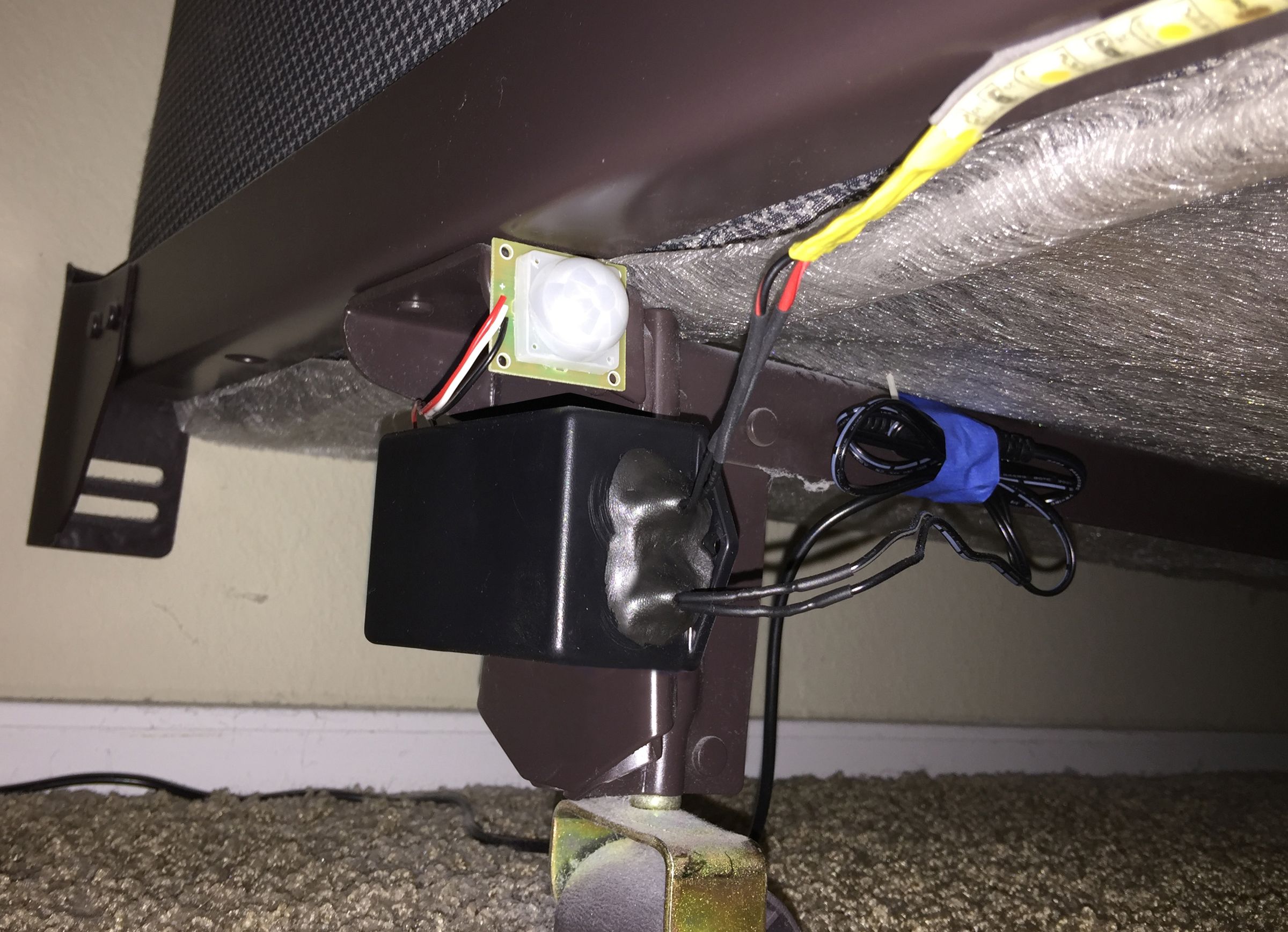 Motion Sensor Activated LED Strip With Timer : 6 Steps (with Pictures ...